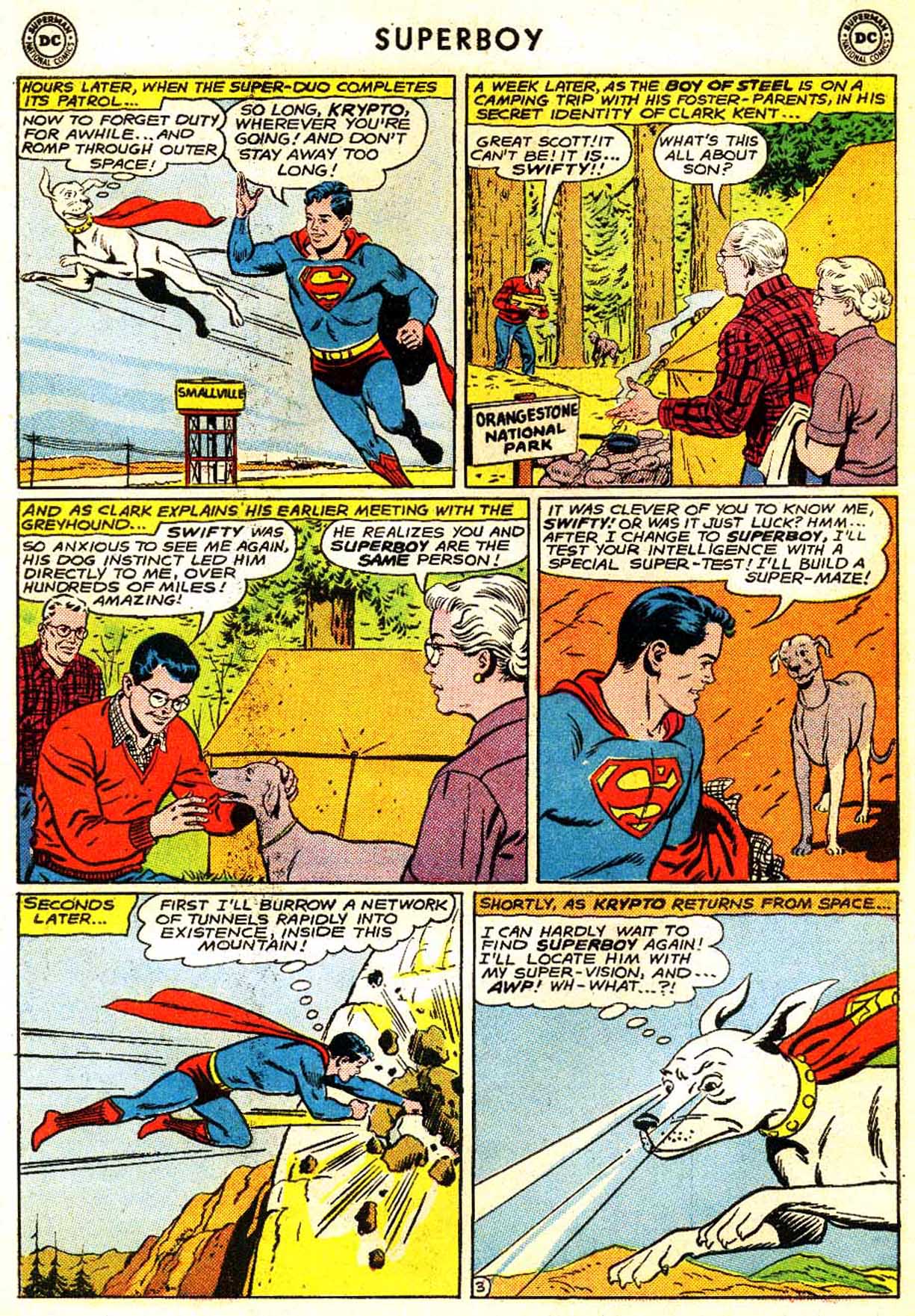 Read online Superboy (1949) comic - Issue #105