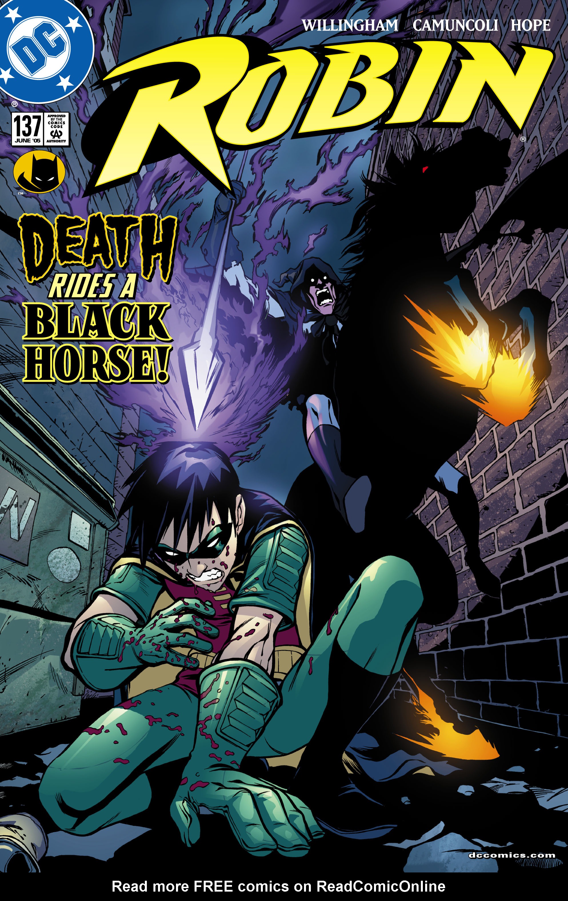 Read online Robin (1993) comic - Issue #137