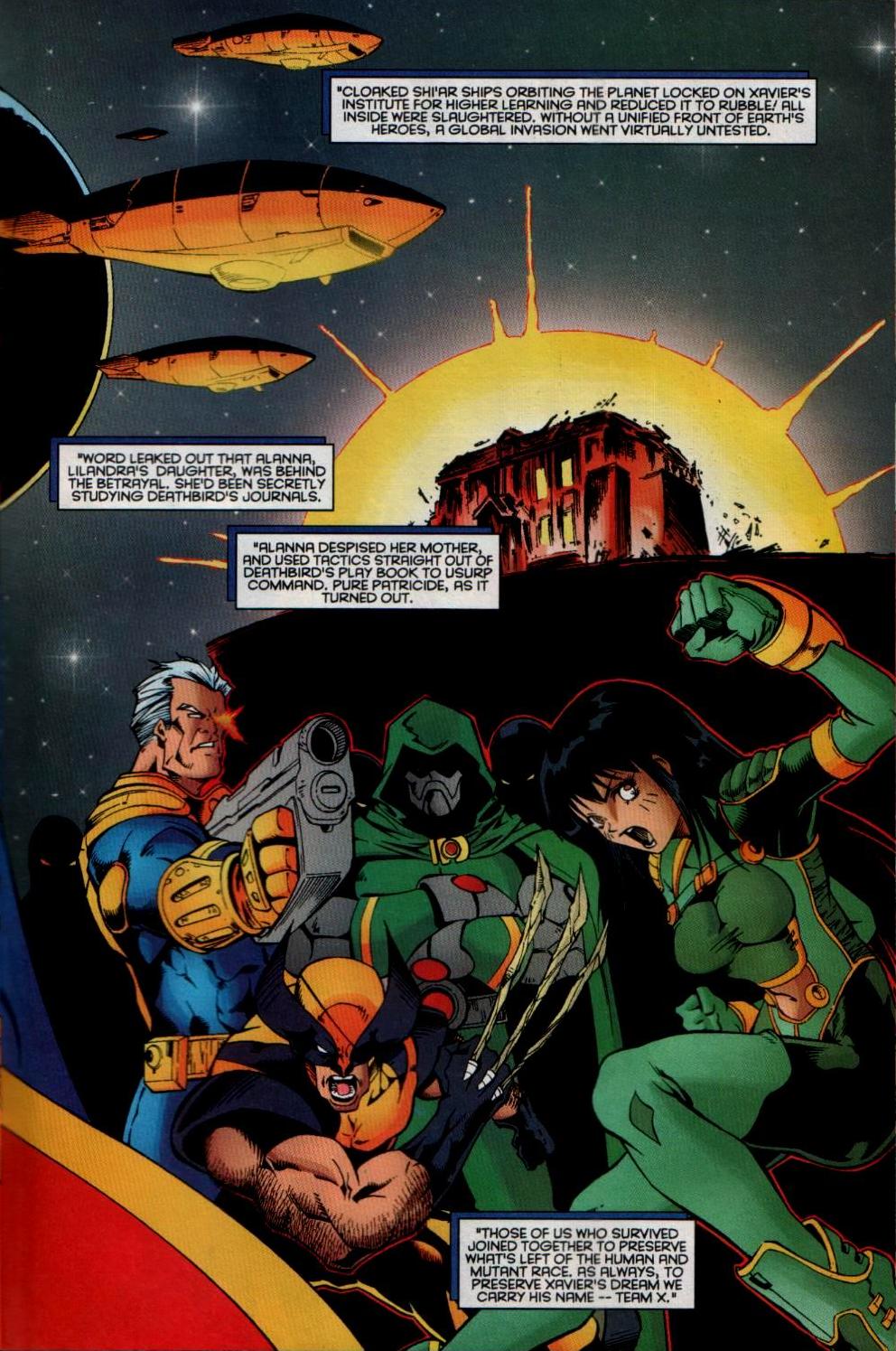 Read online Team X 2000 comic - Issue # Full