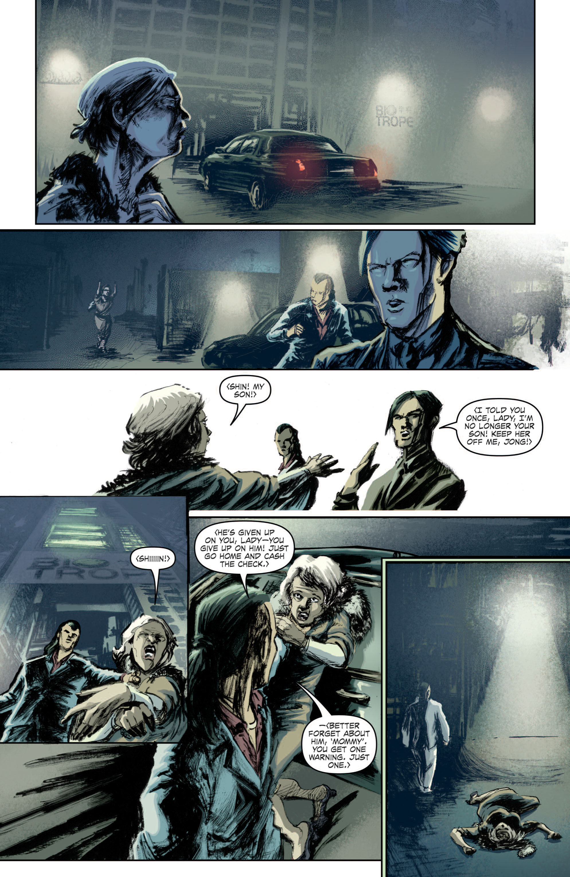 Read online The Crow: Death And Rebirth comic - Issue #1