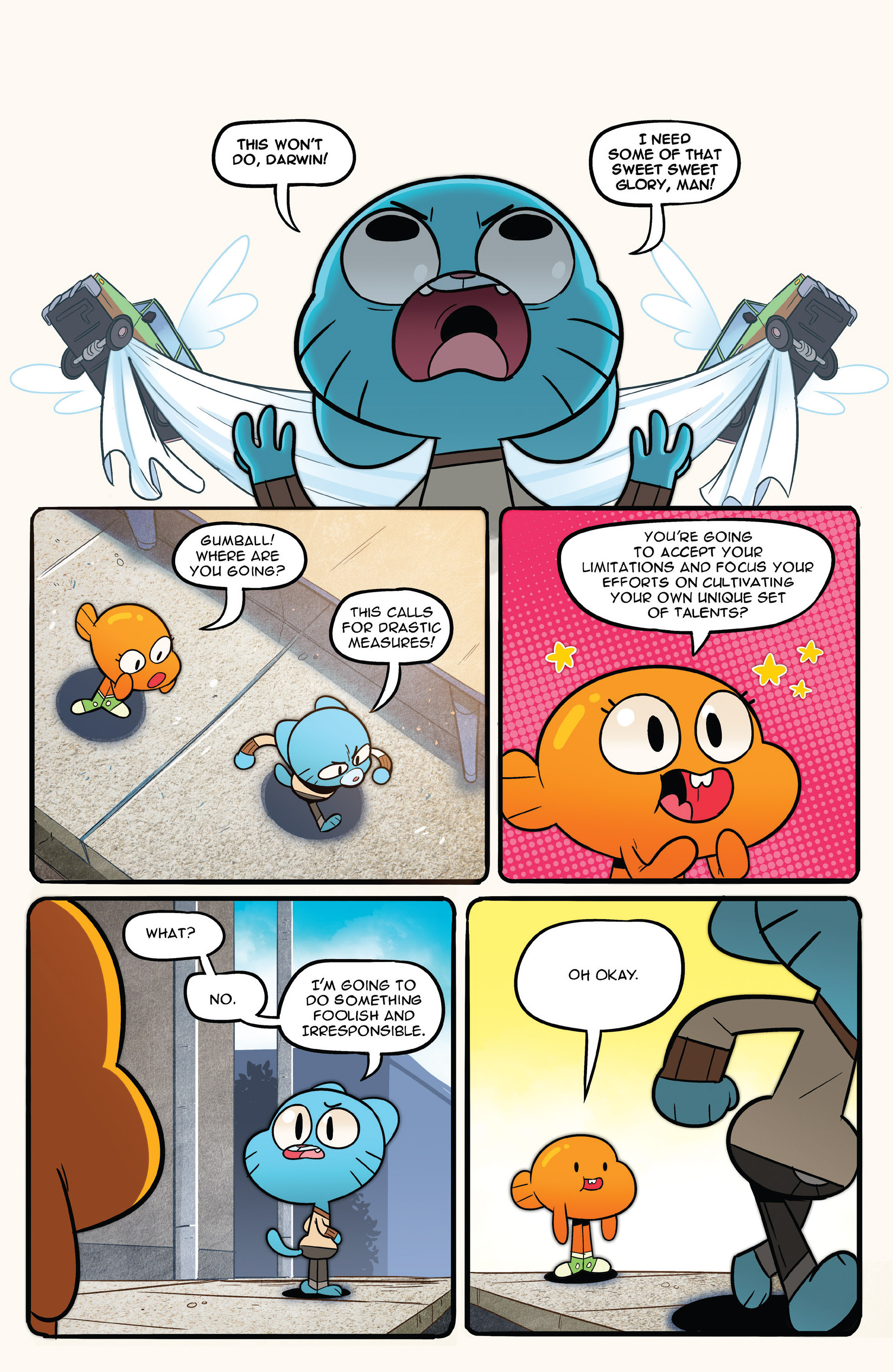 Read online The Amazing World of Gumball comic - Issue #1