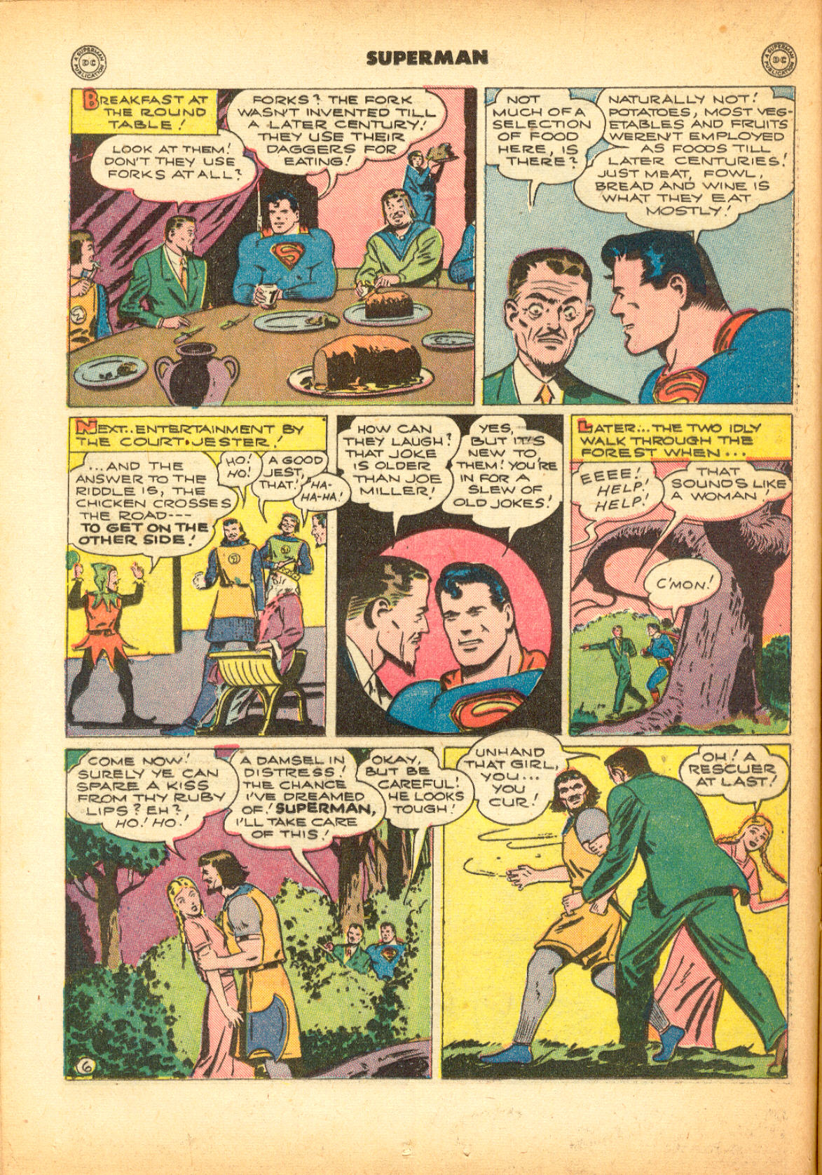 Read online Superman (1939) comic - Issue #38