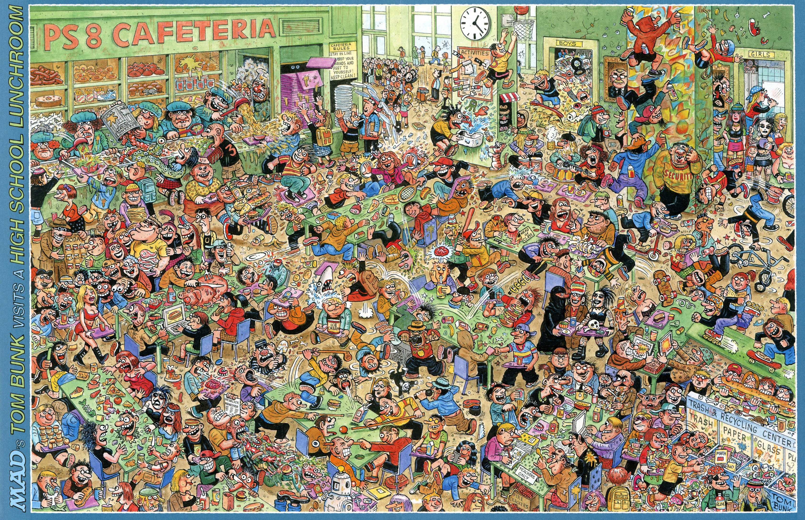 Read online MAD comic - Issue #520