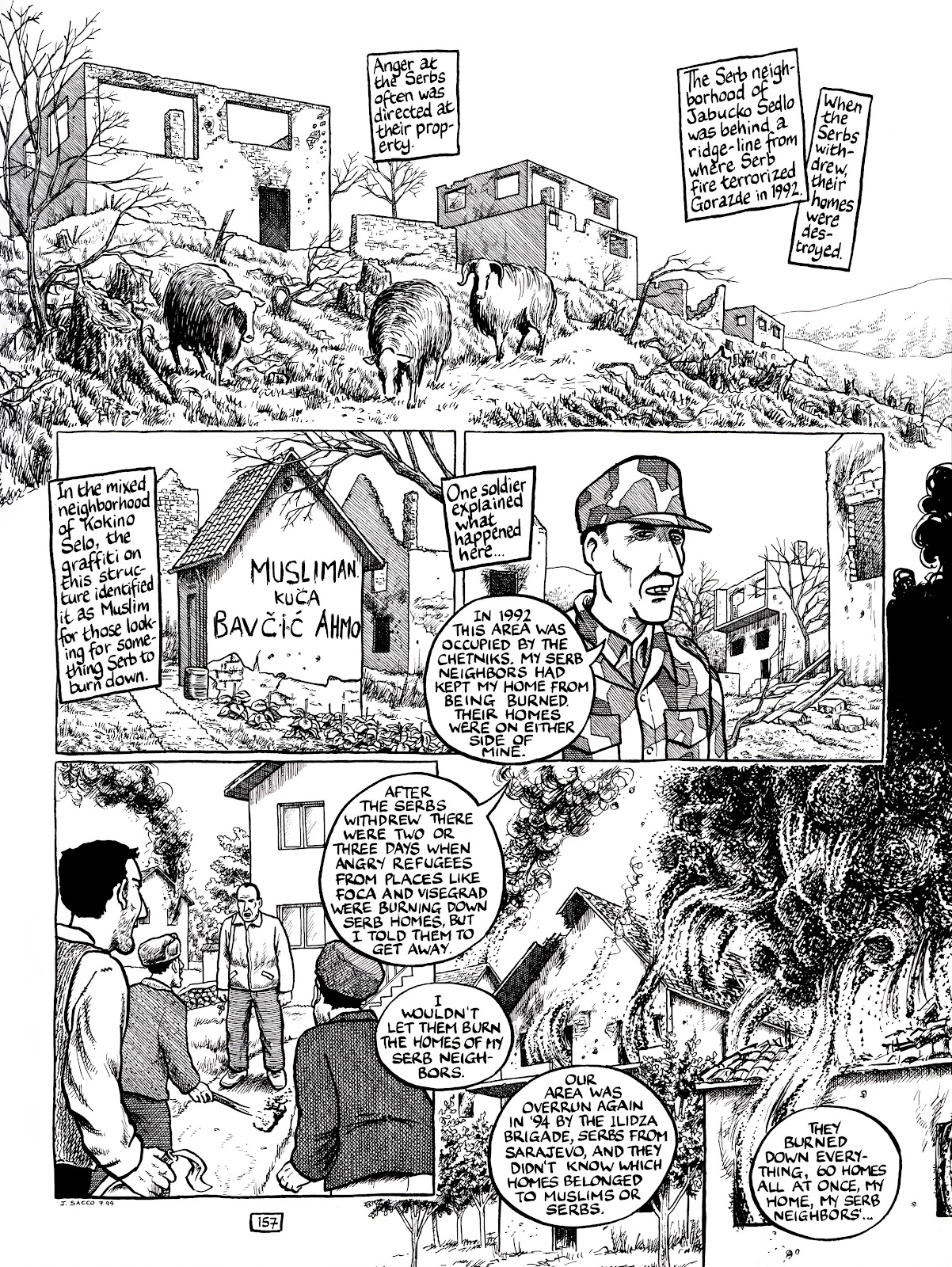 Read online Safe Area Goražde comic - Issue # TPB (Part 2)
