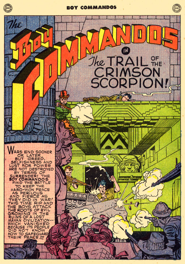 Read online Boy Commandos comic - Issue #15