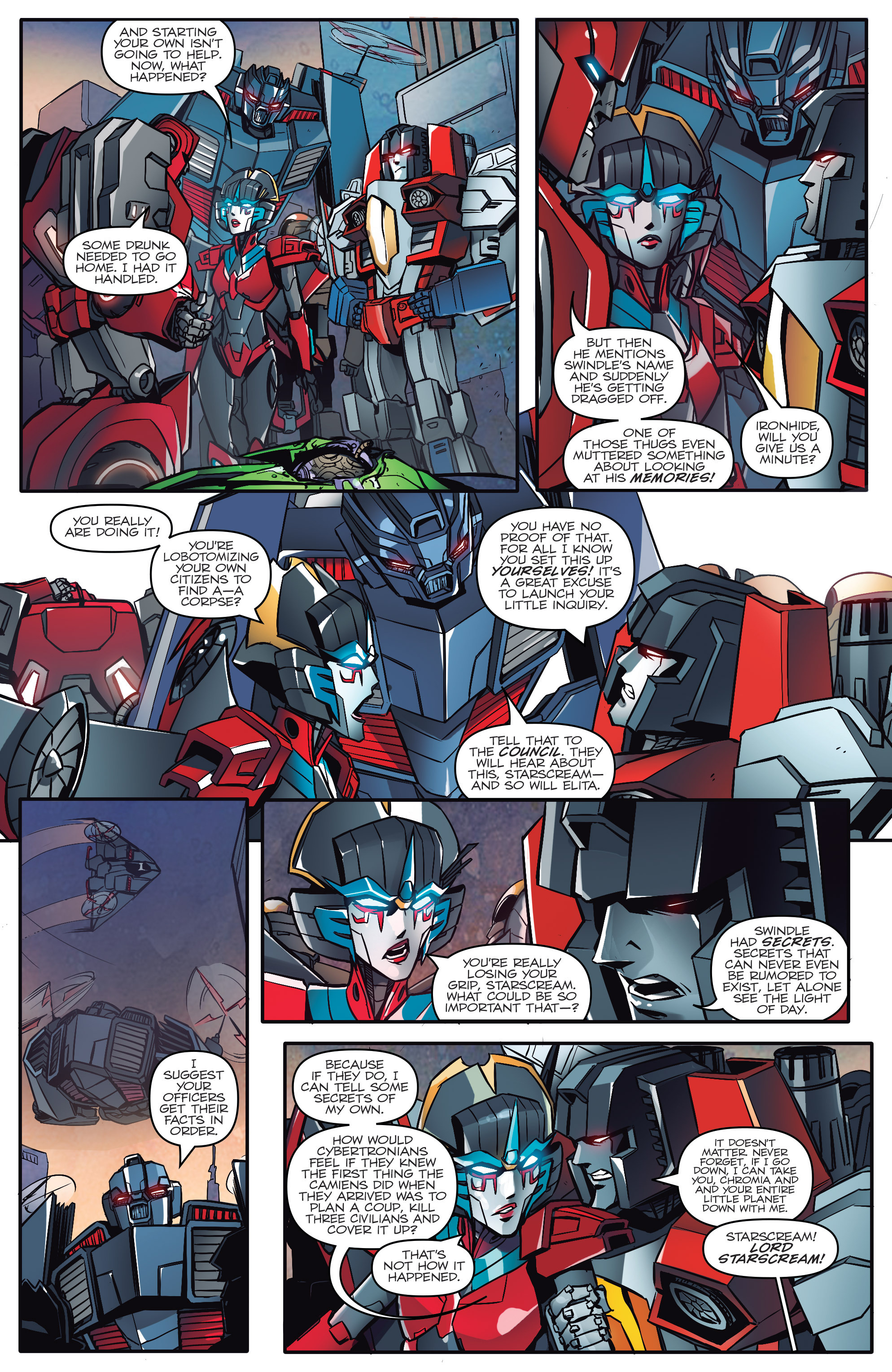 Read online Transformers: Till All Are One comic - Issue #1
