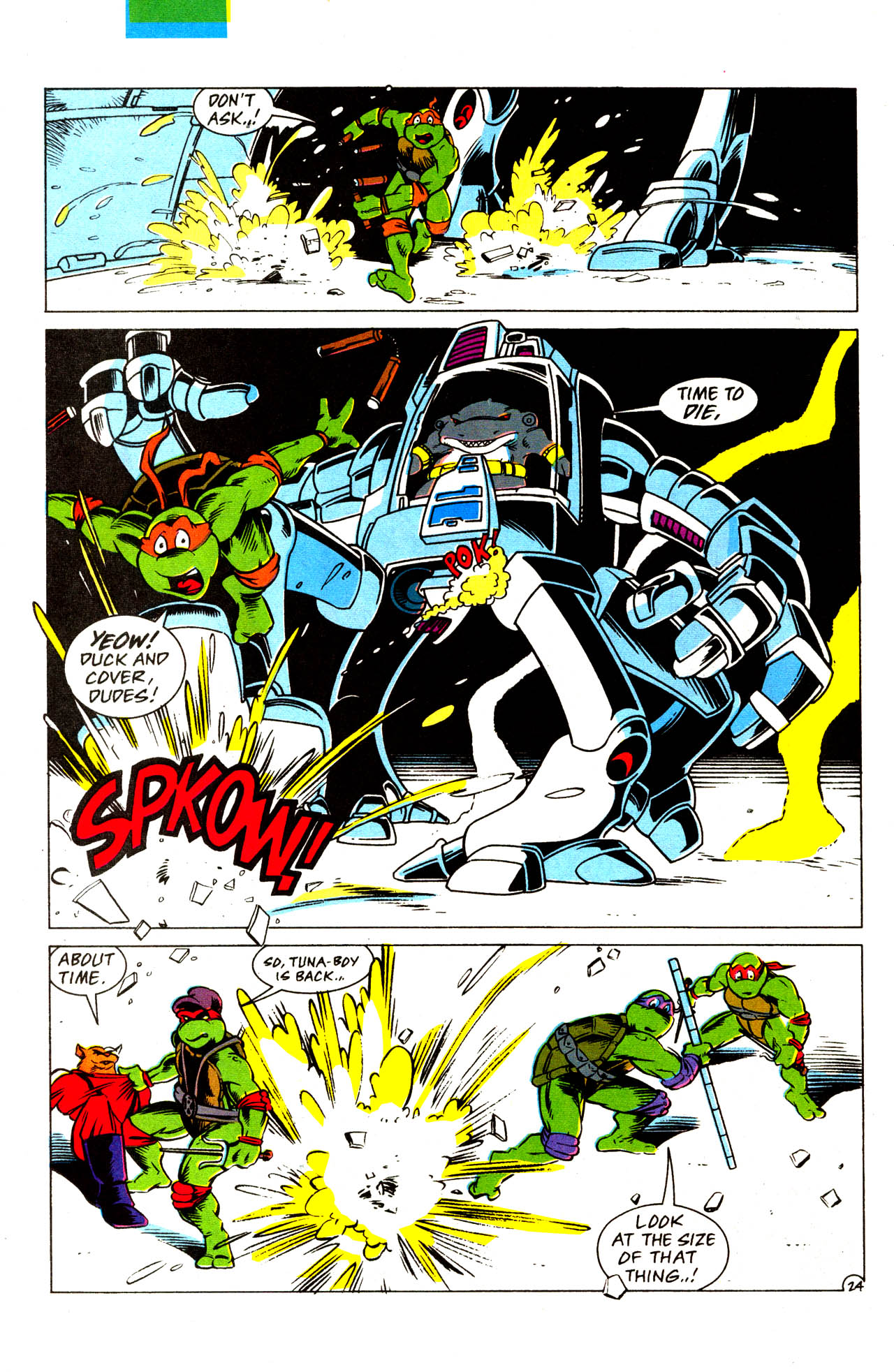 Read online Teenage Mutant Ninja Turtles Adventures (1989) comic ...