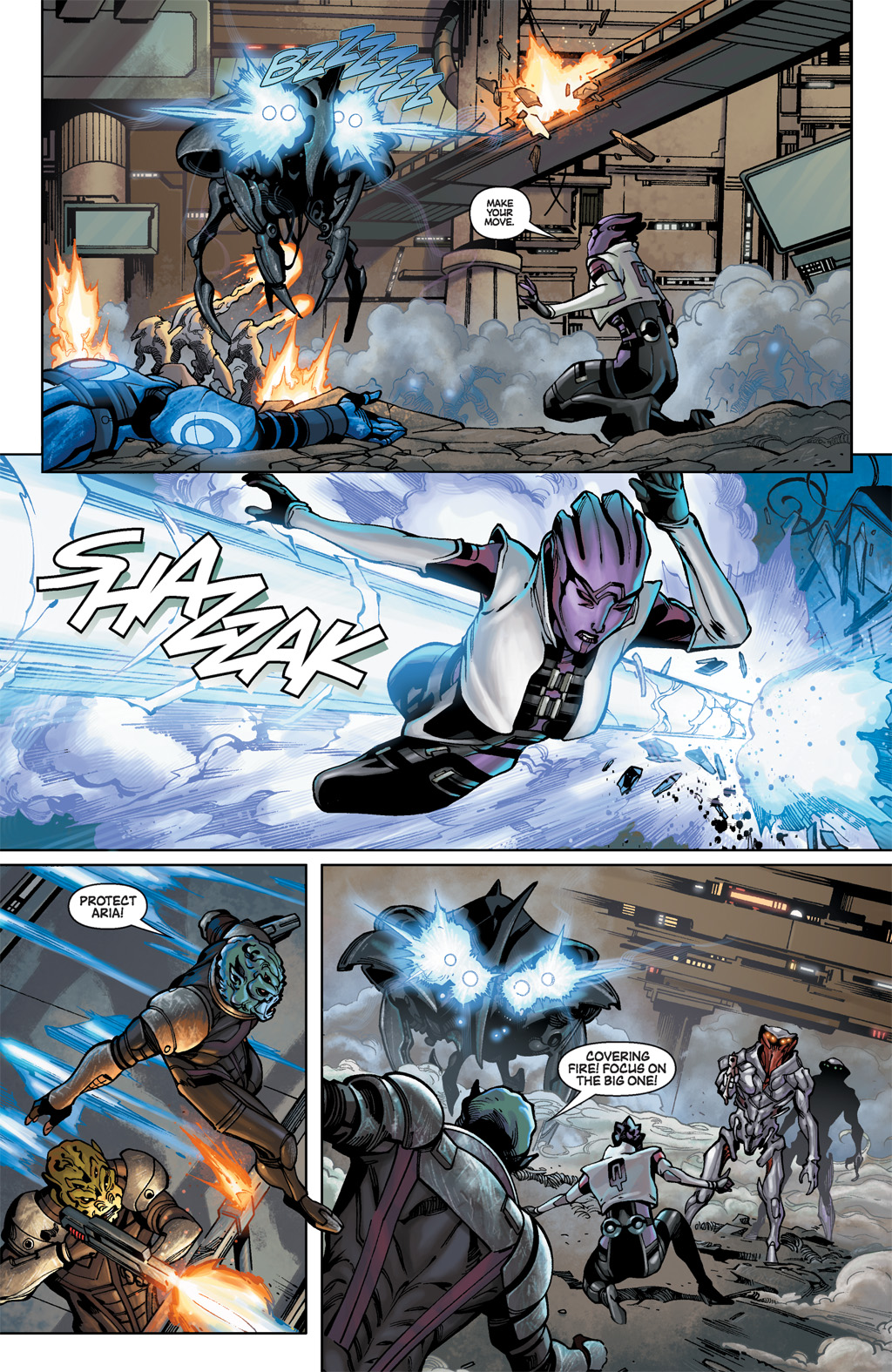 Read online Mass Effect Incursion / Inquisition comic - Issue # Full