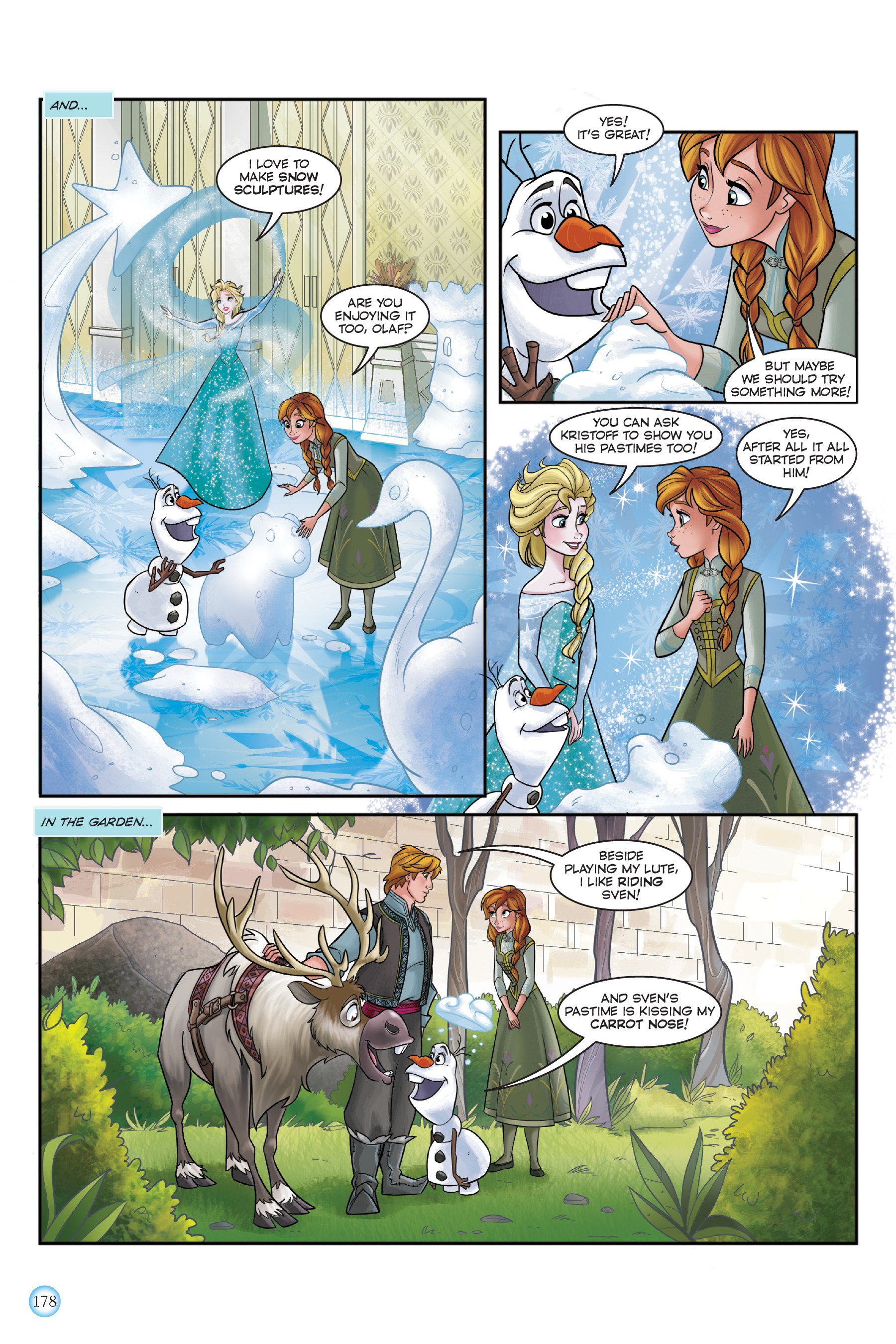 Read online Frozen Adventures: Flurries of Fun comic - Issue # TPB (Part 2)