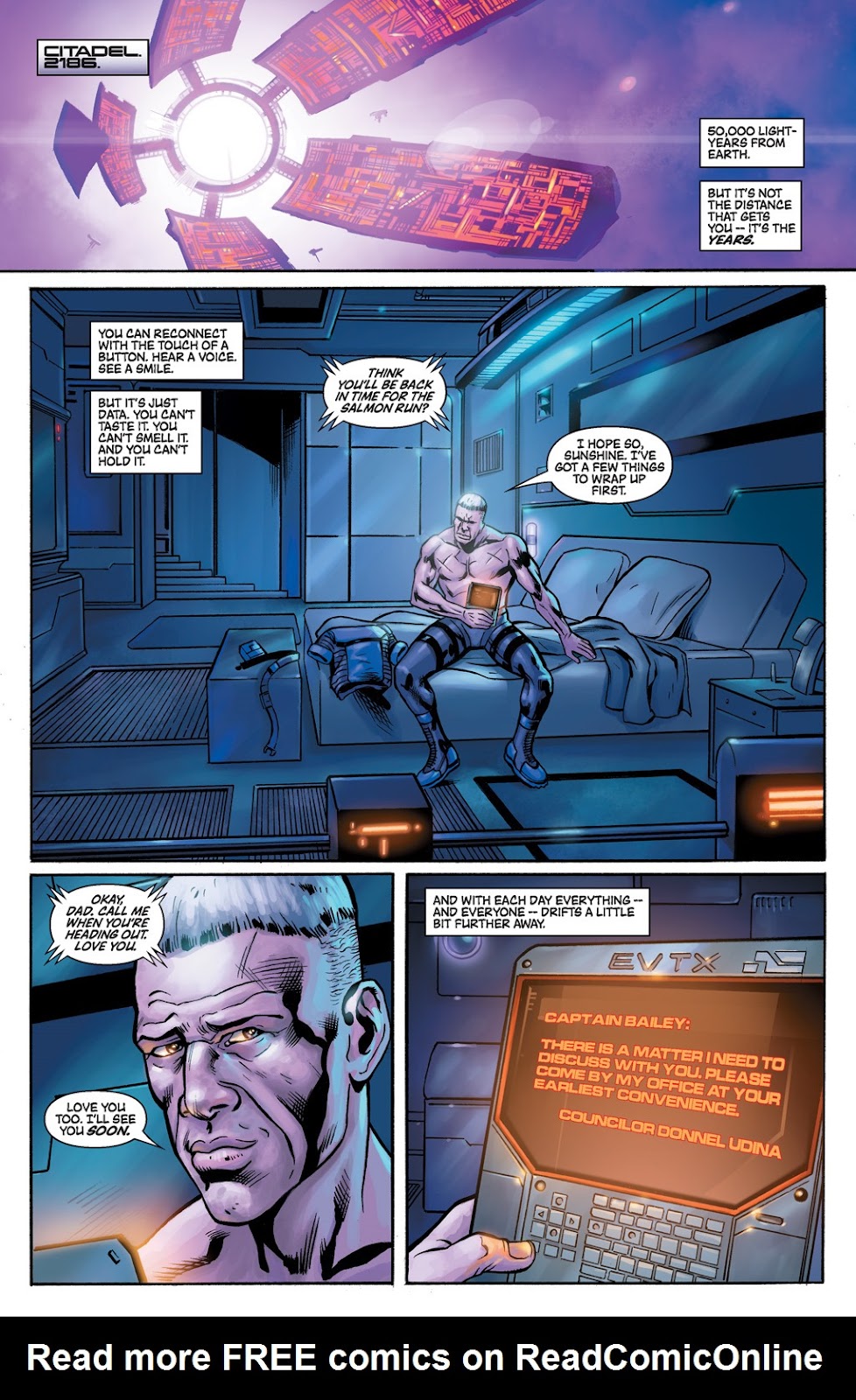 Read online Mass Effect Incursion / Inquisition comic - Issue # Full