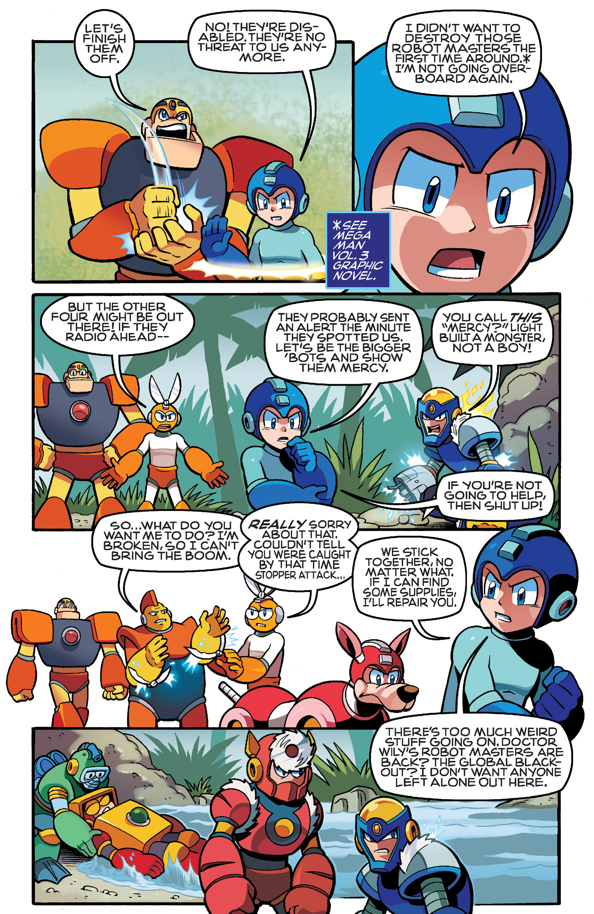Read online Mega Man comic - Issue # _TPB 7