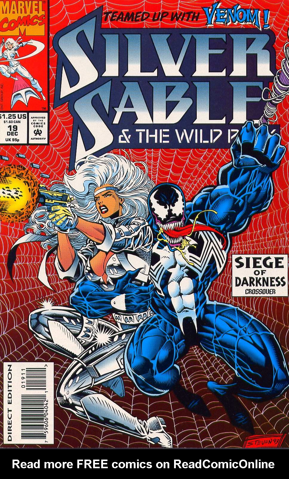 Read online Silver Sable and the Wild Pack comic - Issue #19