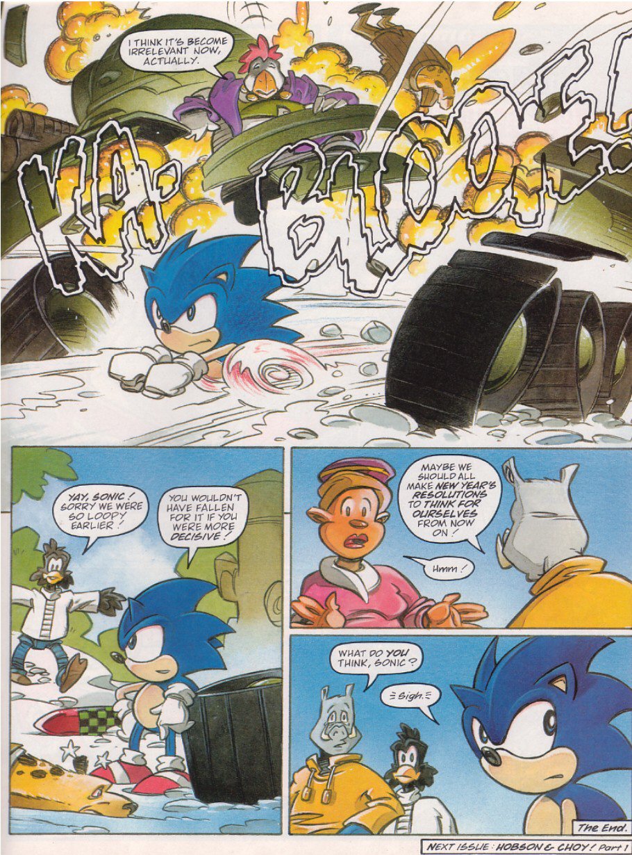 Read online Sonic the Comic comic - Issue #120