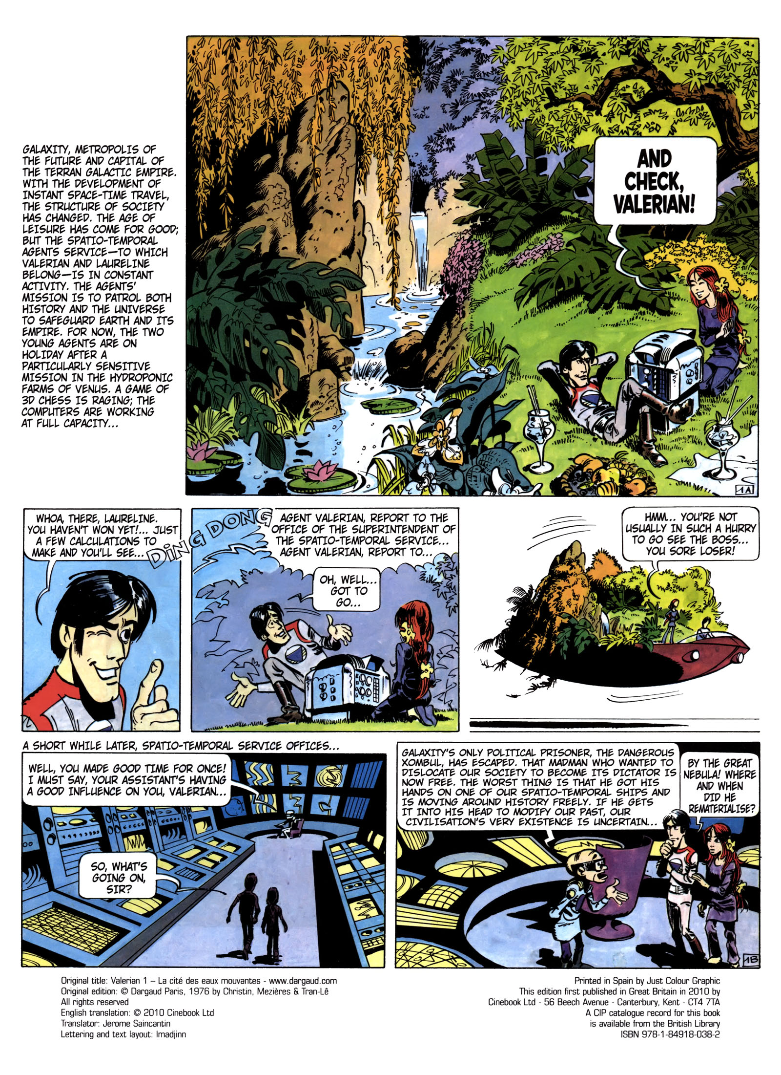 Read online Valerian and Laureline comic - Issue #1