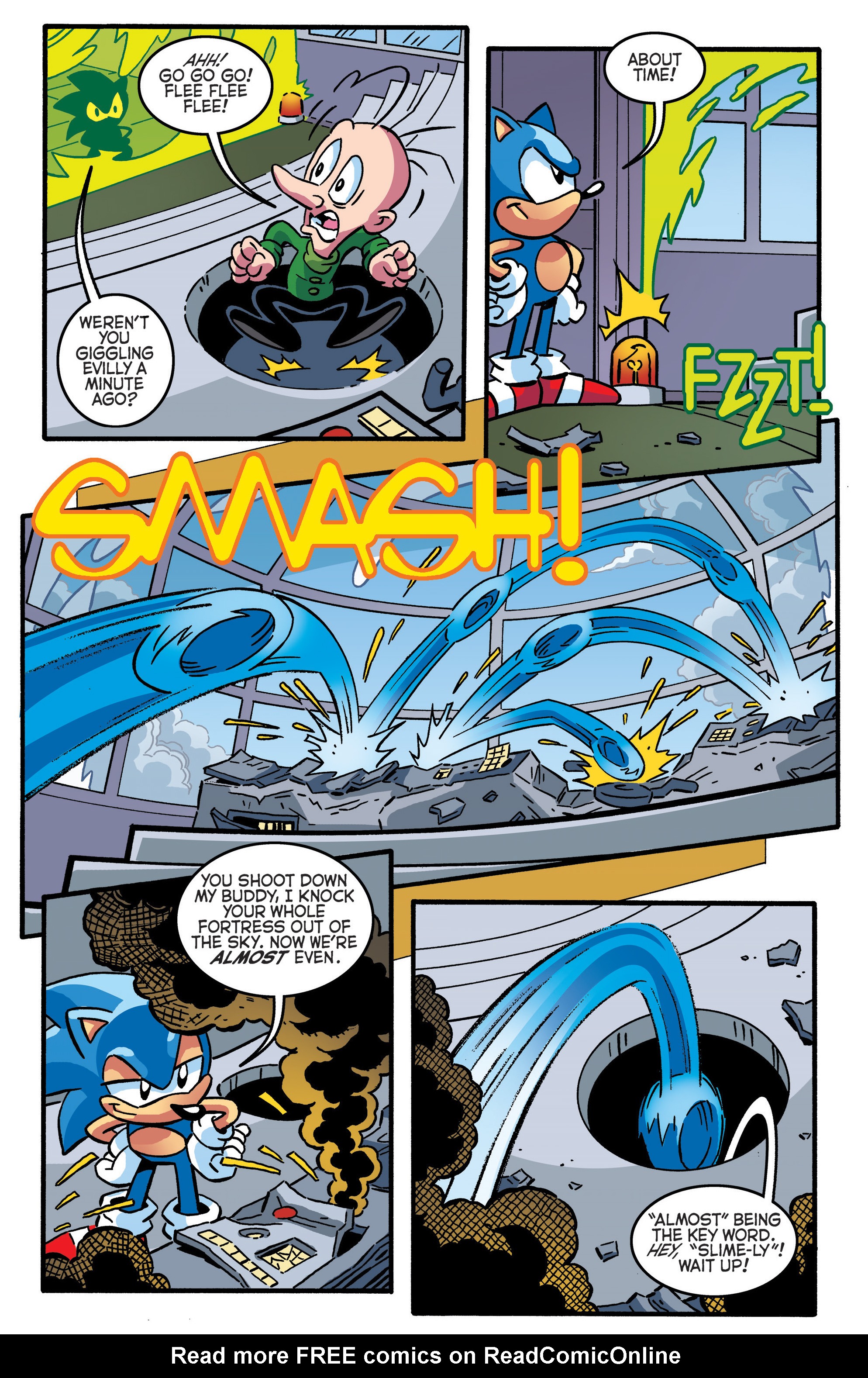 Read online Sonic The Hedgehog comic - Issue #289