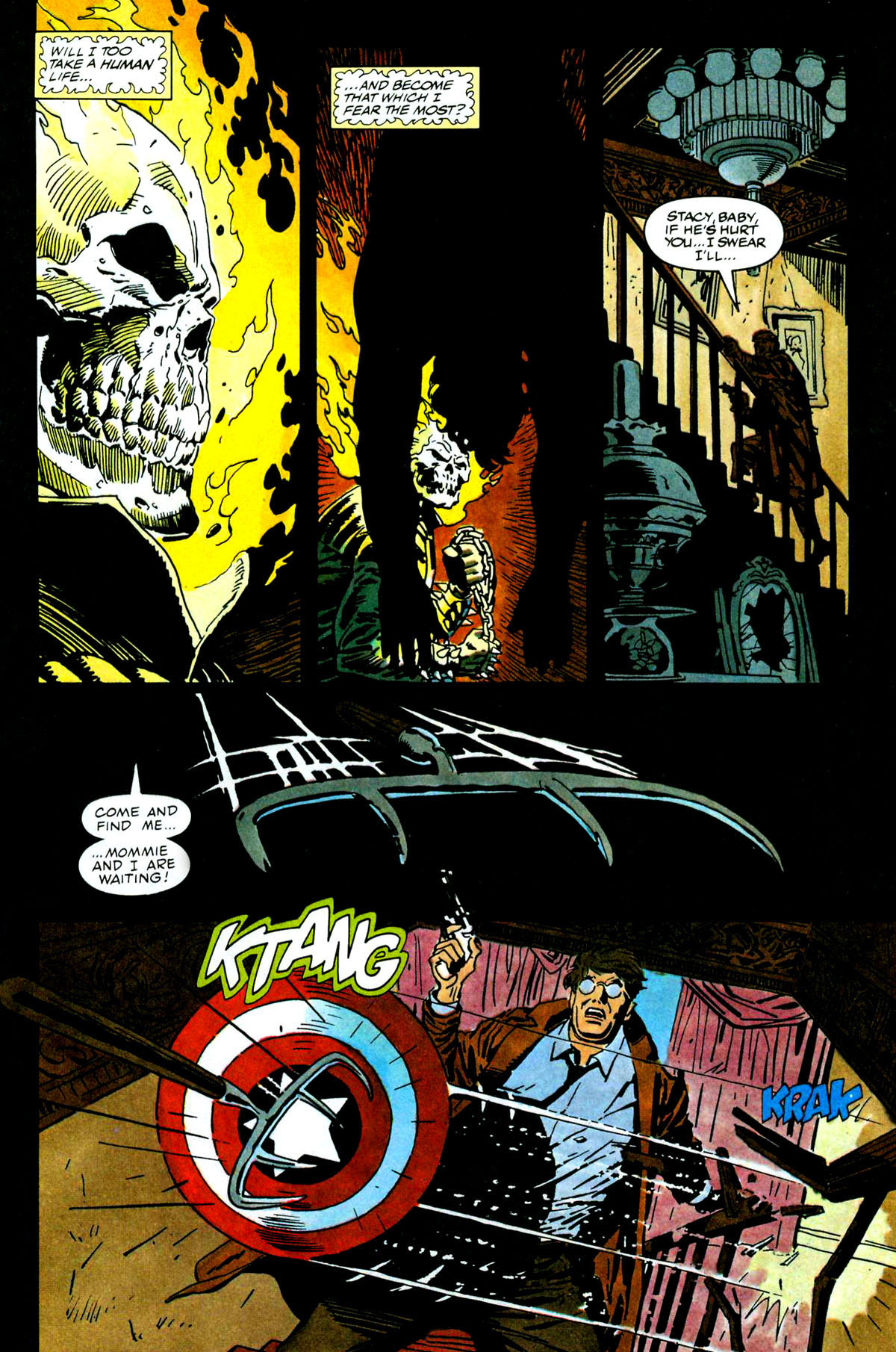 Read online Ghost Rider/Captain America: Fear comic - Issue # Full