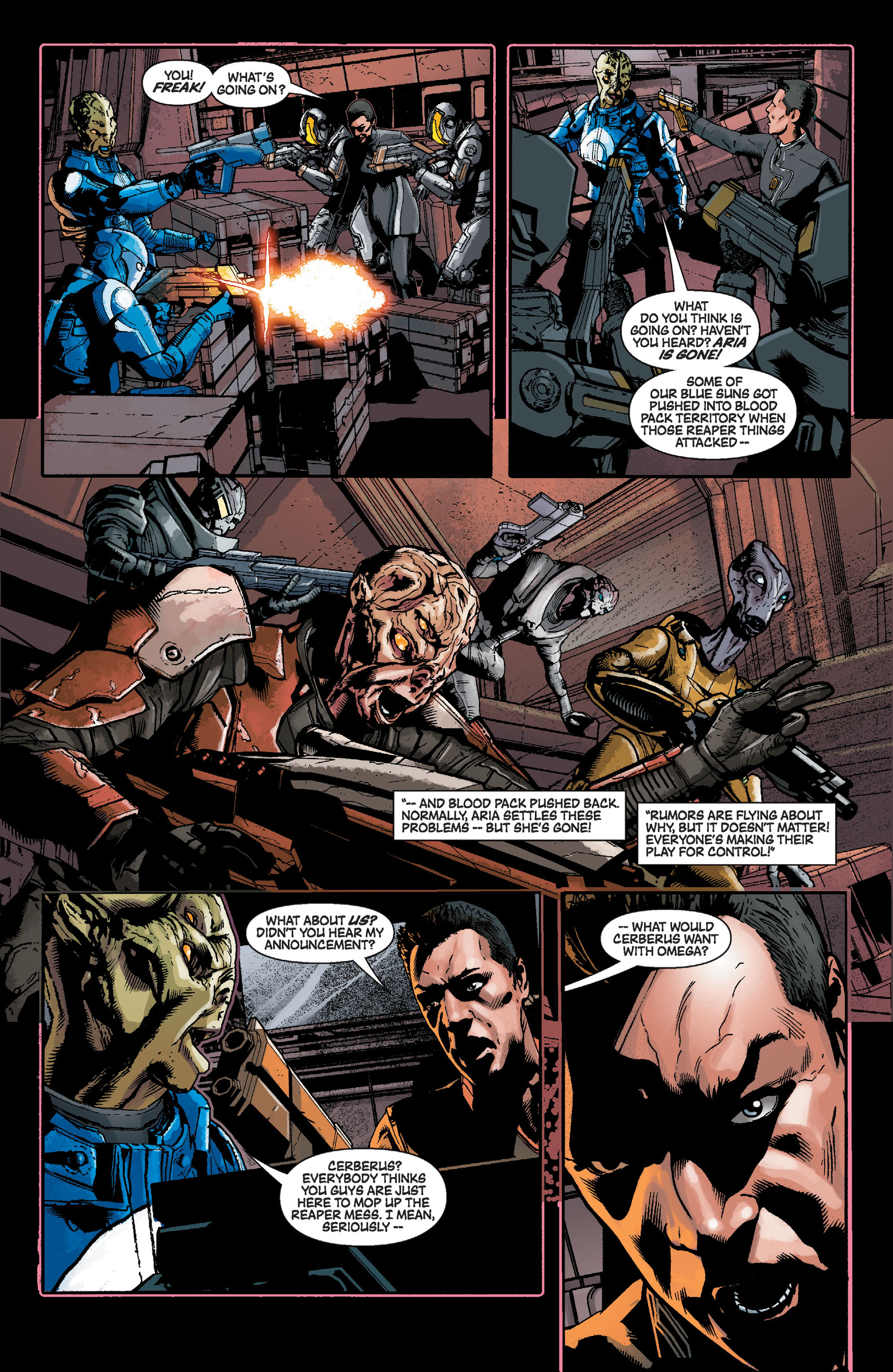 Read online Mass Effect: Invasion comic - Issue # TPB