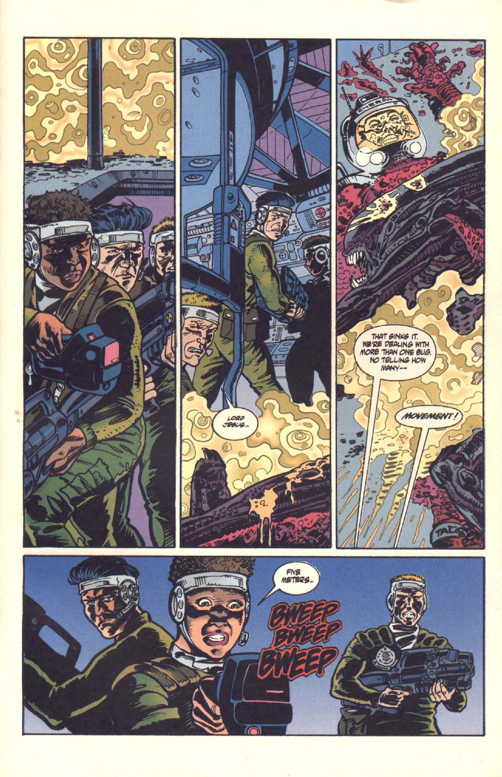 Read online Aliens: Colonial Marines comic - Issue #2