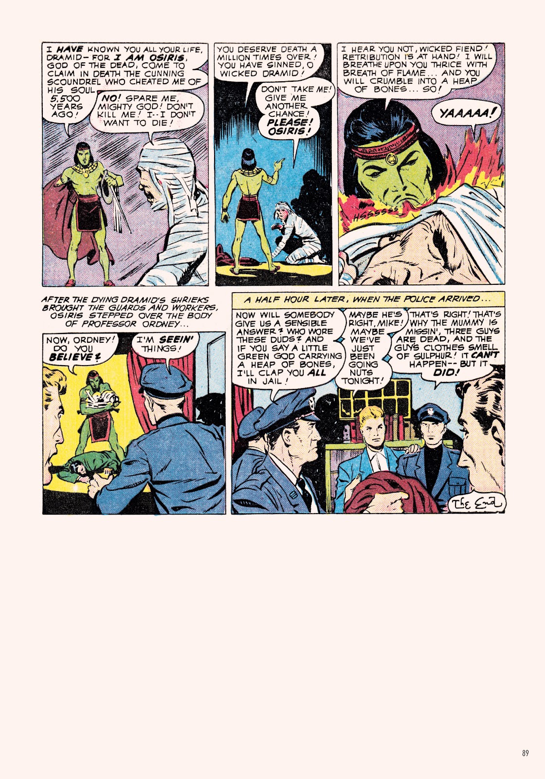 Read online Classic Monsters of Pre-Code Horror Comics: Mummies comic ...