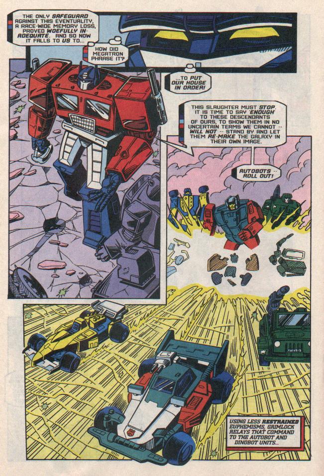 Read online Transformers: Generation 2 comic - Issue #8