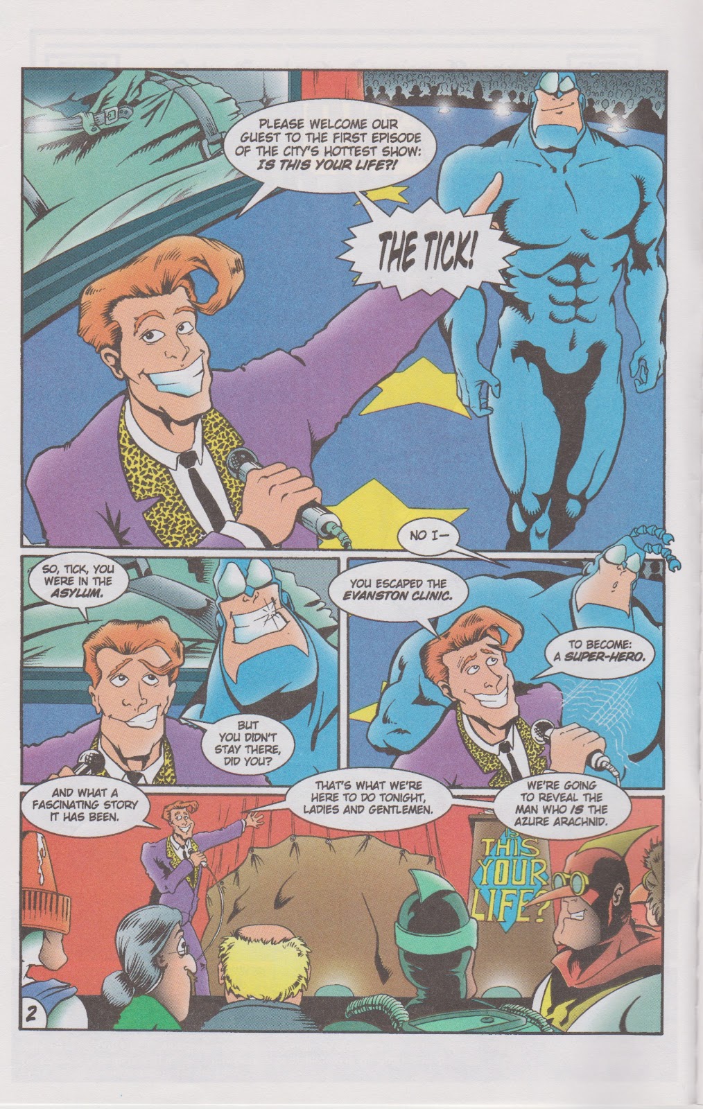 Read online Introducing The Tick comic - Issue # Full