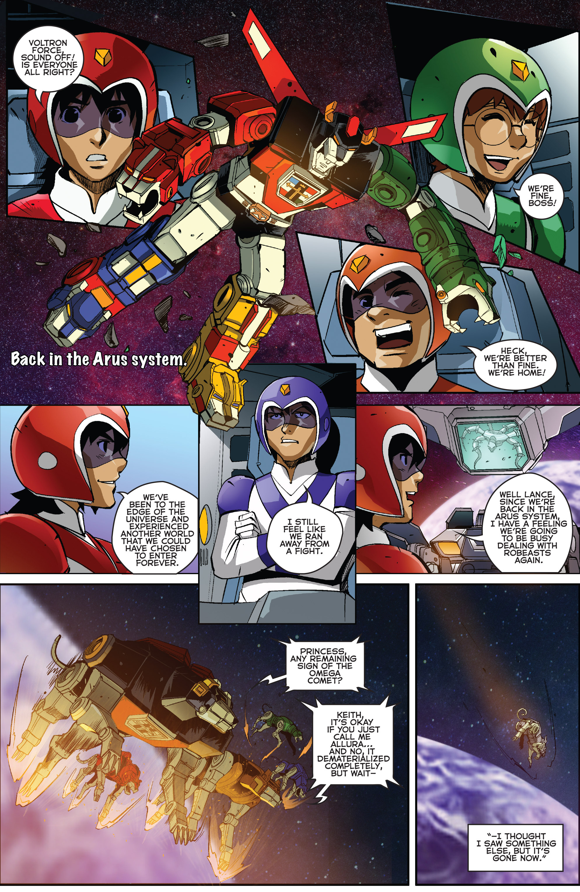 Read online Robotech/Voltron comic - Issue #5