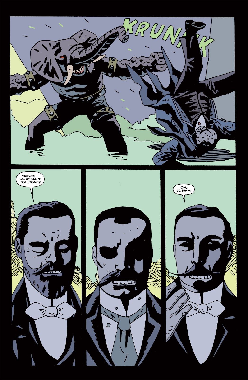 Read online Merrick: The Sensational Elephantman comic - Issue #8