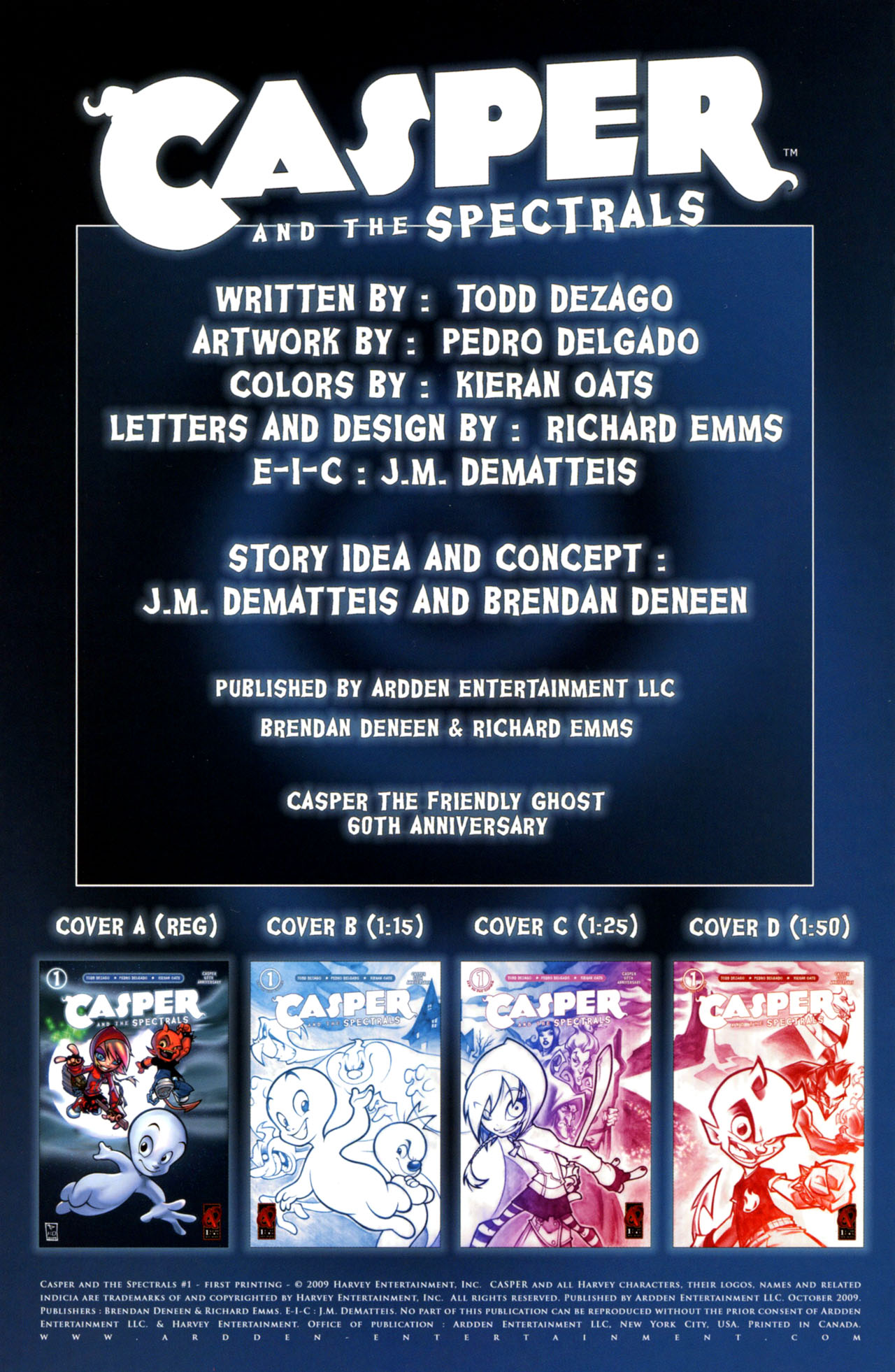 Read online Casper and the Spectrals comic - Issue #1