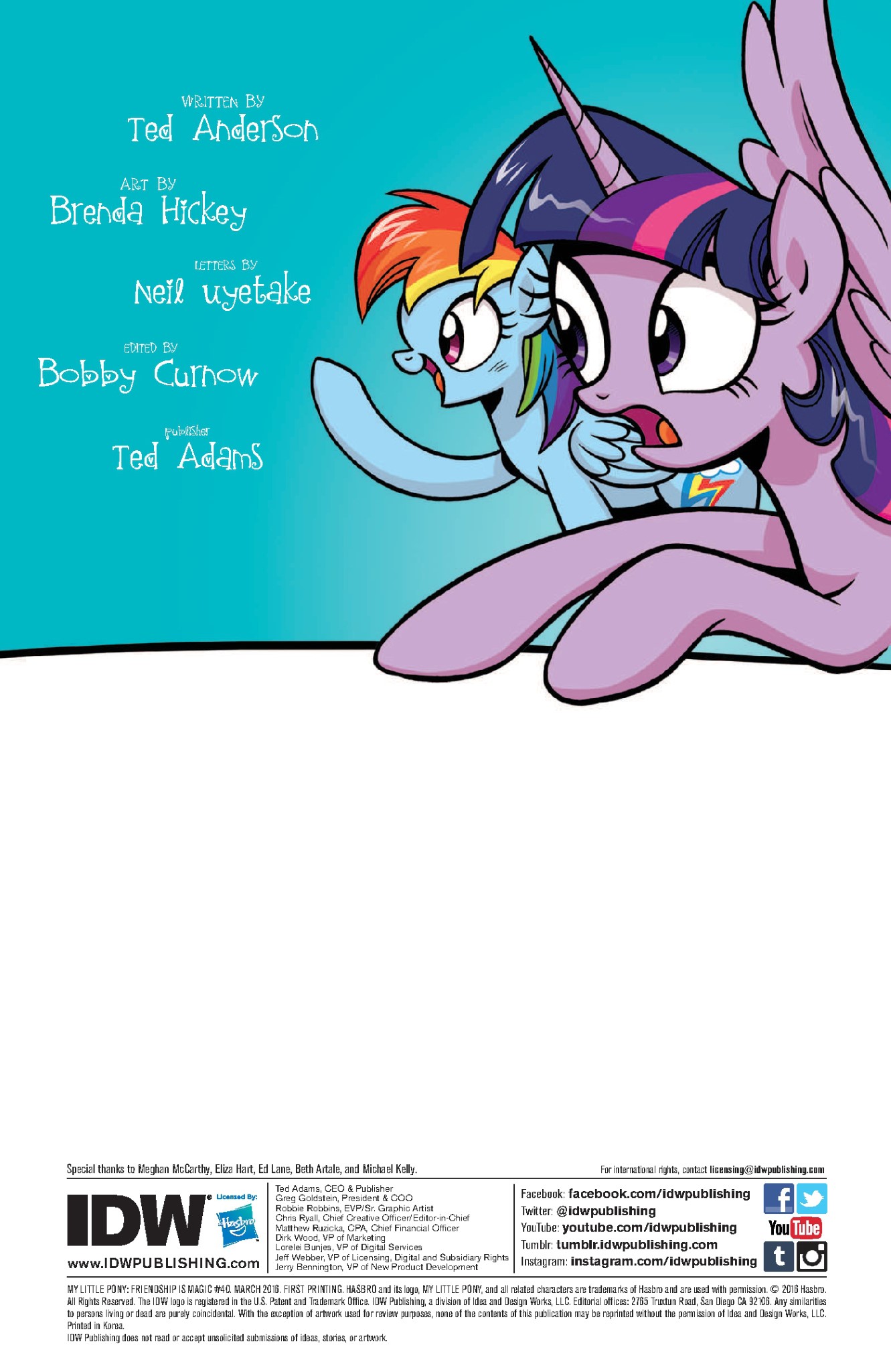 Read online My Little Pony: Friendship is Magic comic - Issue #40