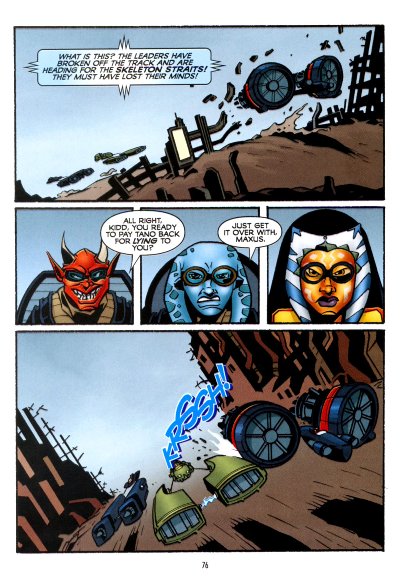 Read online Star Wars: The Clone Wars - Crash Course comic - Issue # Full