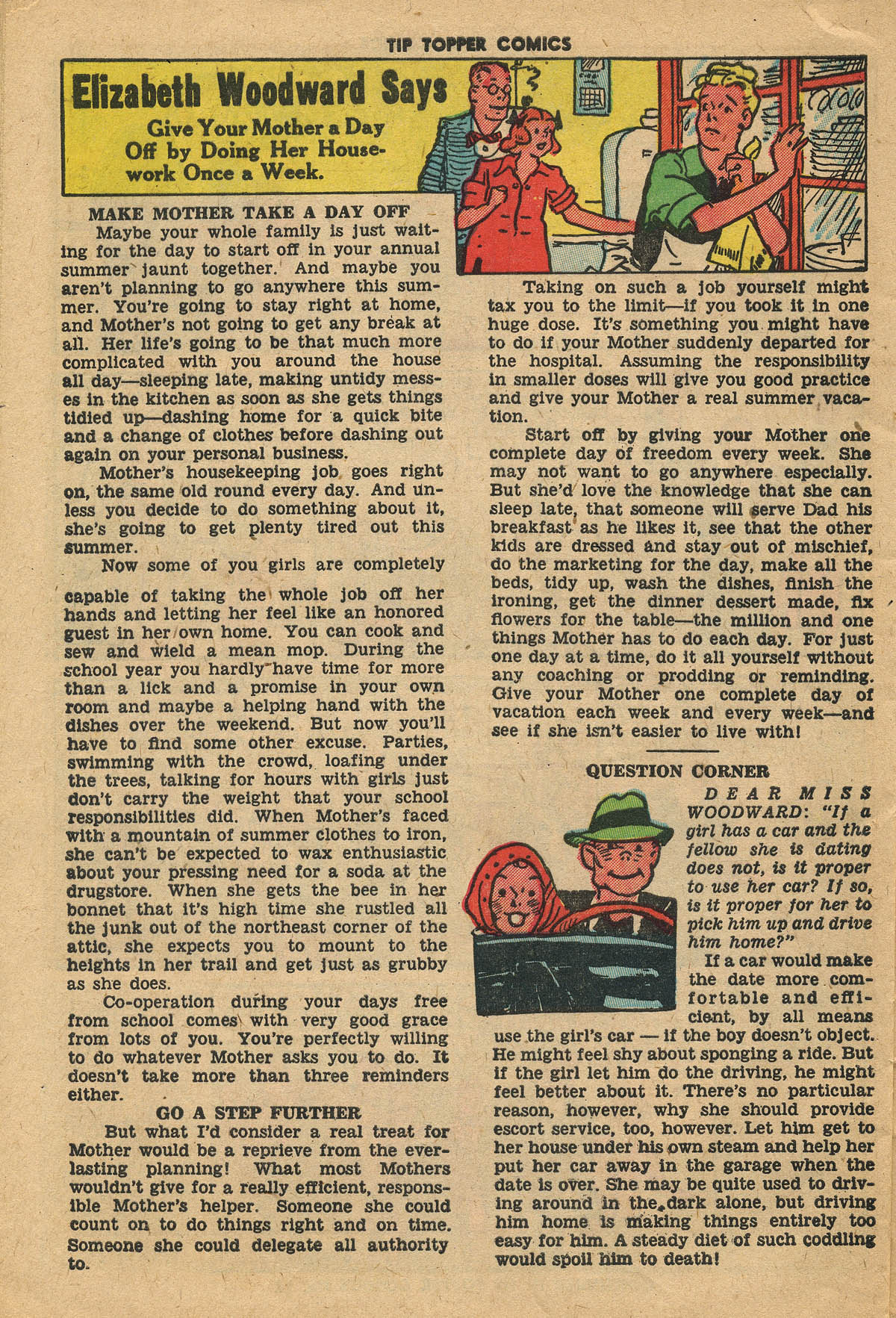 Tip Topper Comics #11 | Read All Comics Online