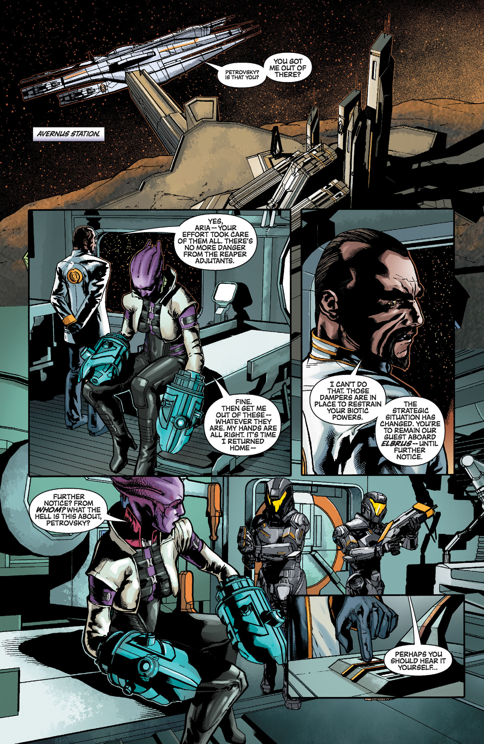 Read online Mass Effect: Invasion comic - Issue # TPB