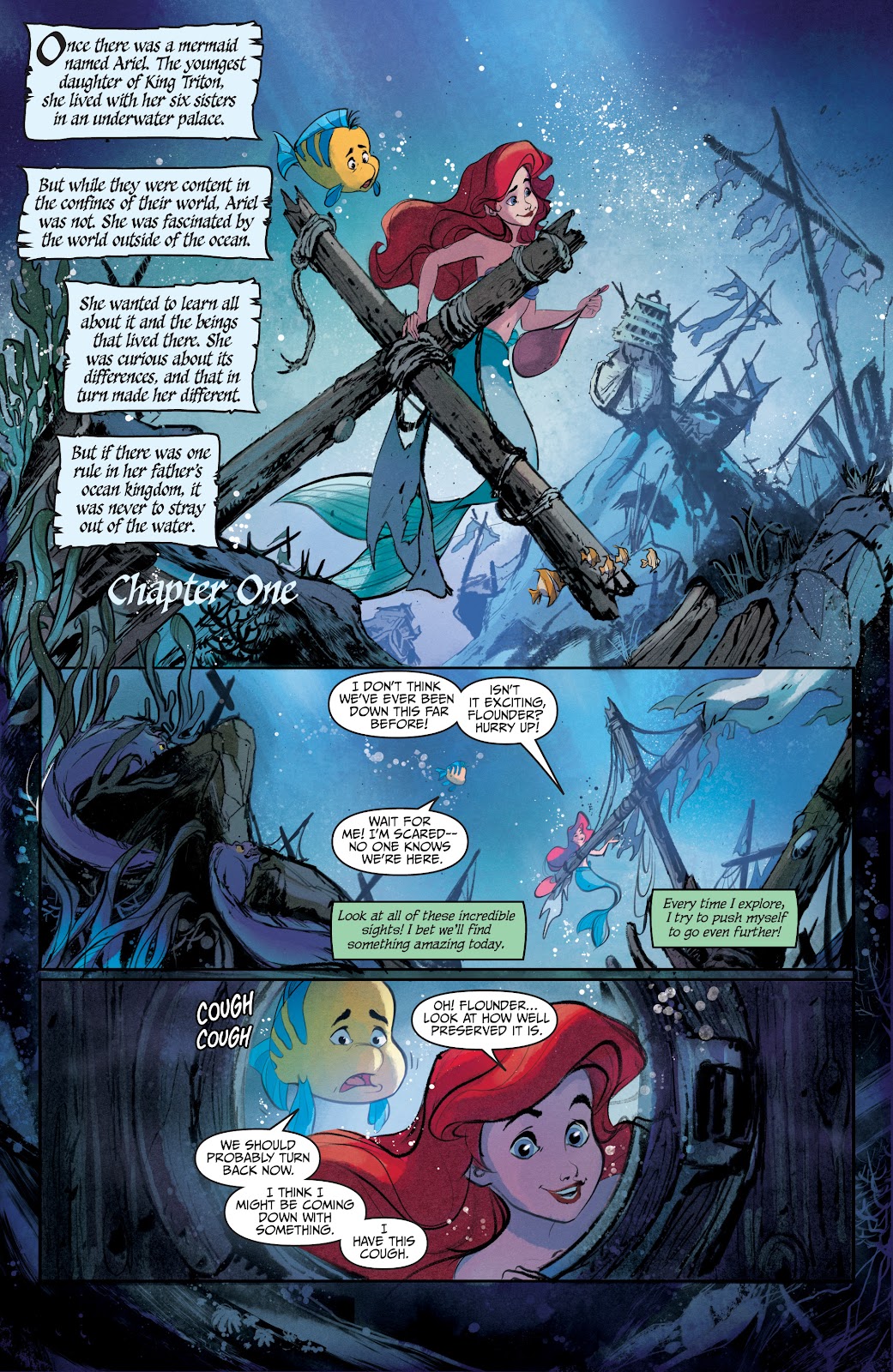 Read online Disney The Little Mermaid comic - Issue #1