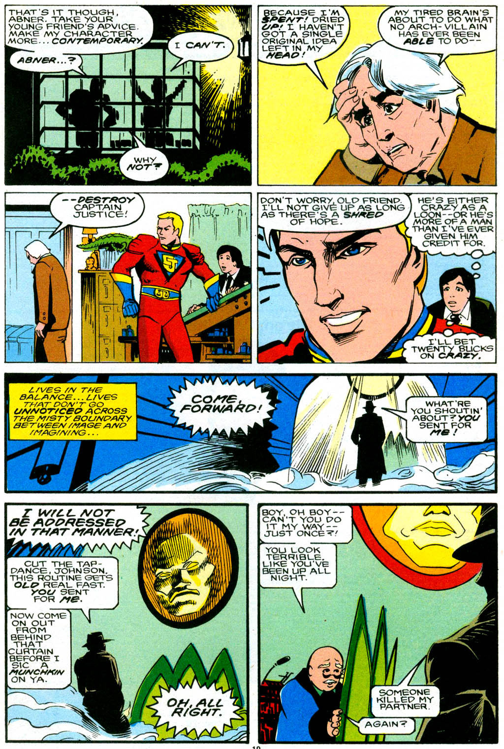 Read online Captain Justice comic - Issue #1