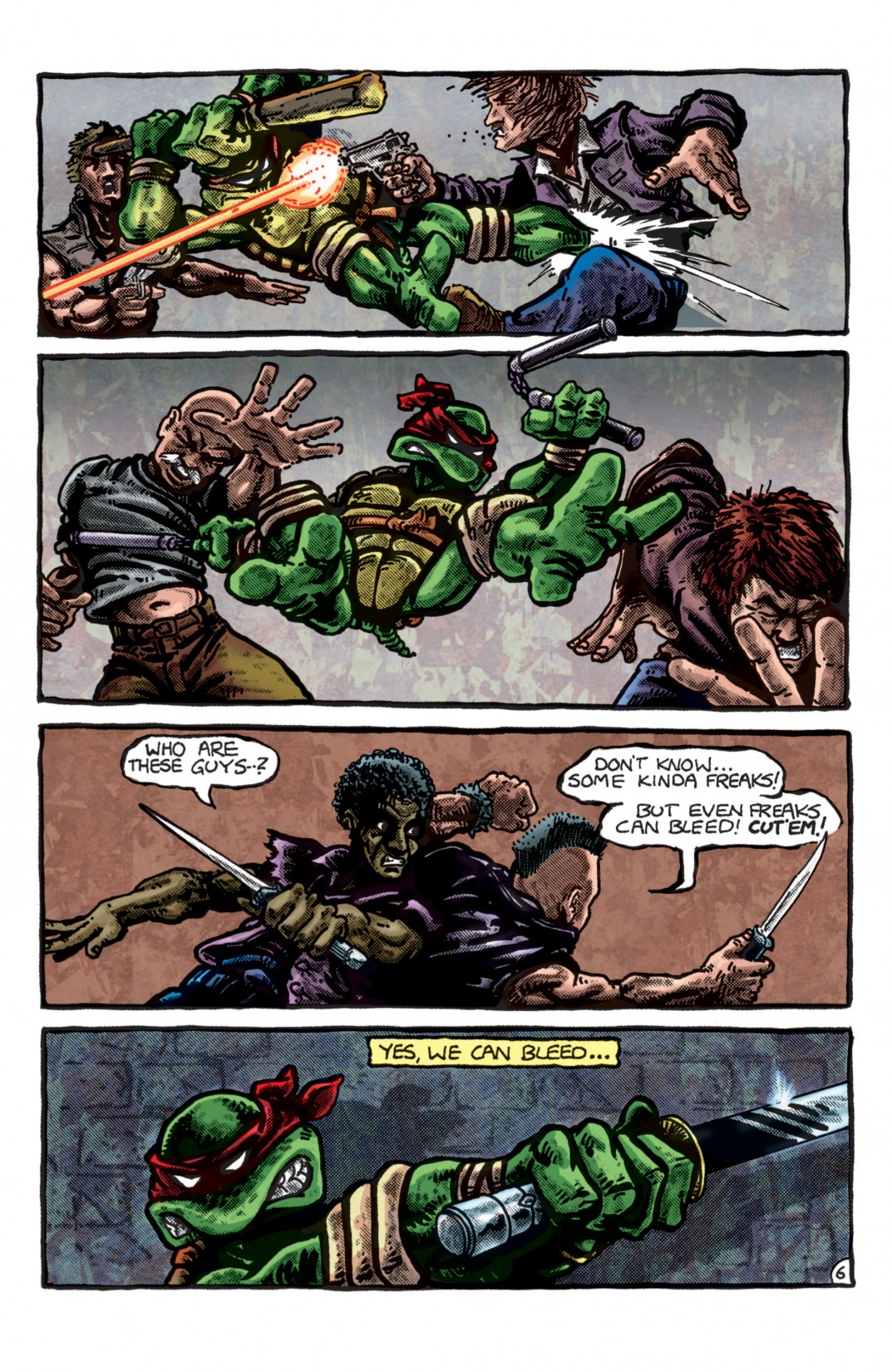 Read online Teenage Mutant Ninja Turtles Color Classics (2012) comic ...