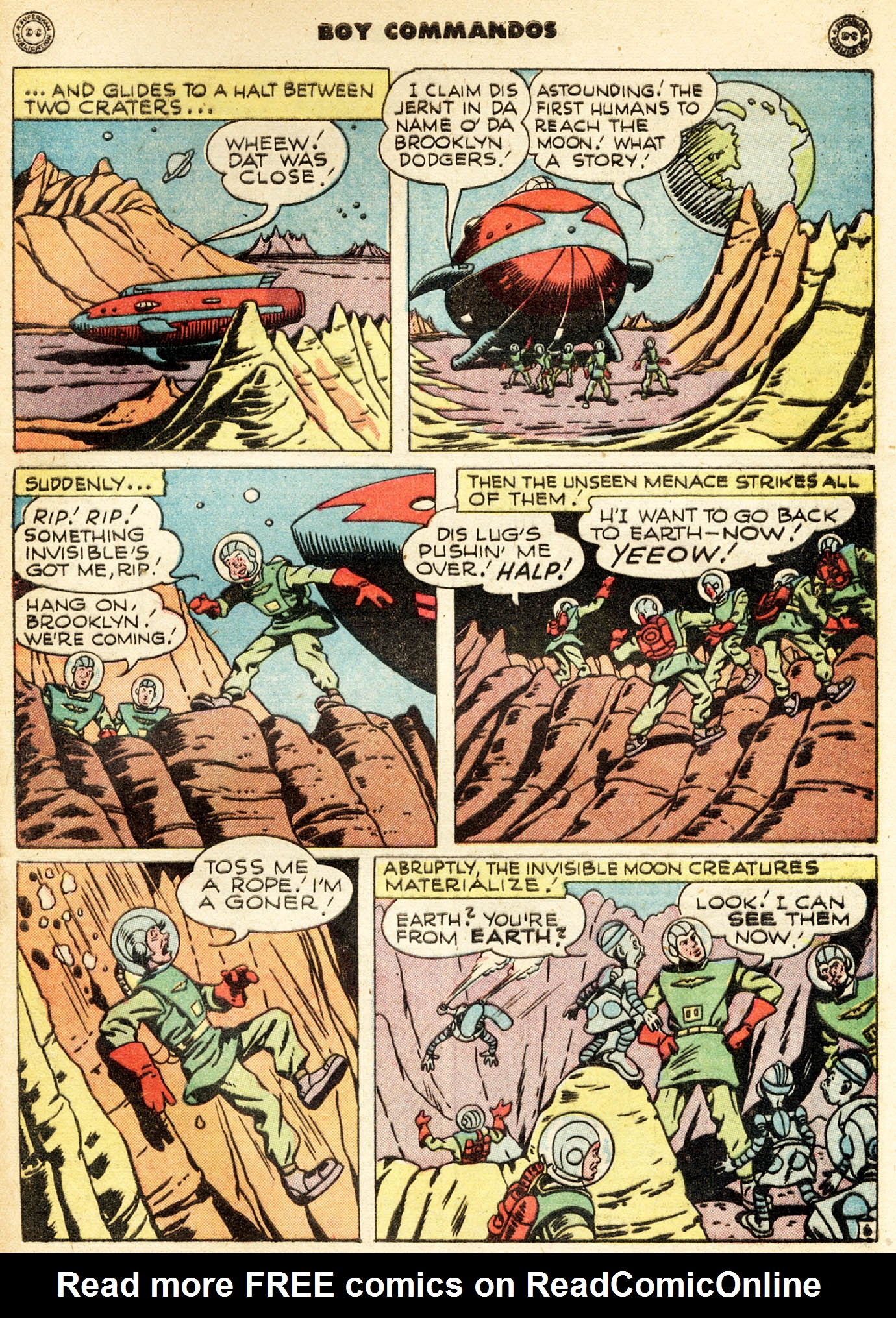 Read online Boy Commandos comic - Issue #20