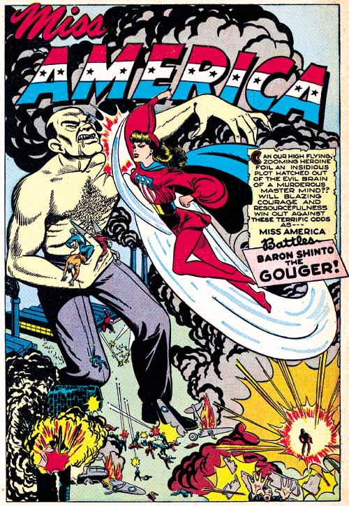 Read online Miss America Comics comic - Issue #1