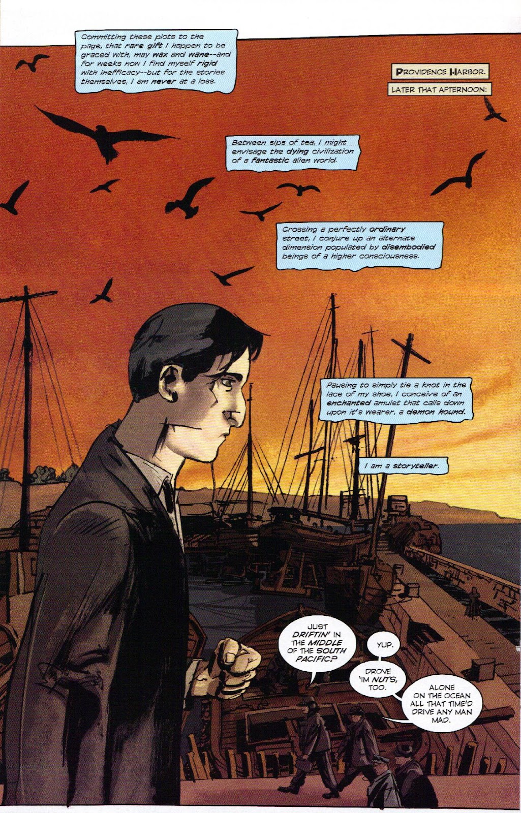 Read online The Strange Adventures of H.P. Lovecraft comic - Issue #1