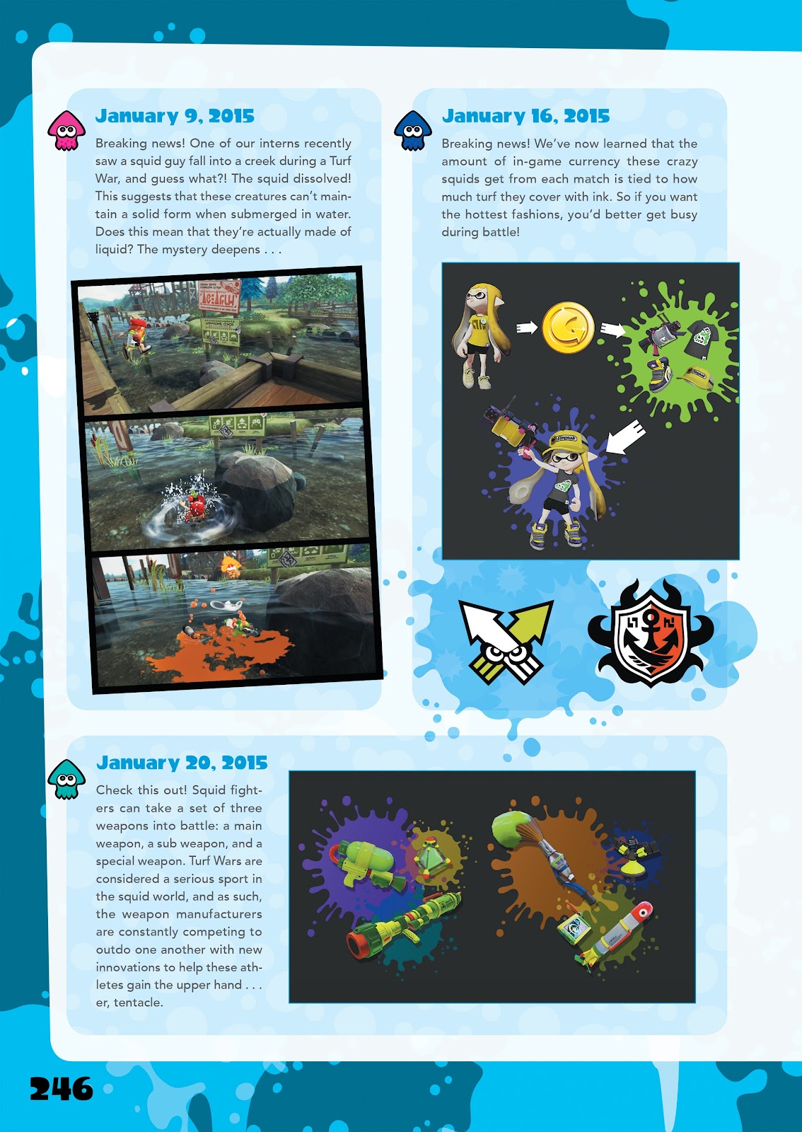 Read online The Art of Splatoon comic - Issue # TPB (Part 3)