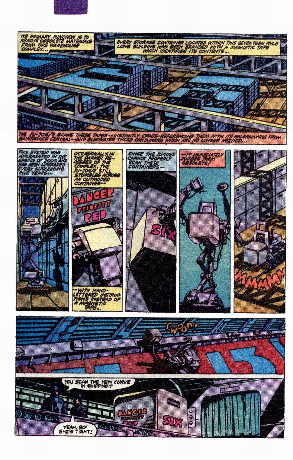 Read online Machine Man (1984) comic - Issue #1