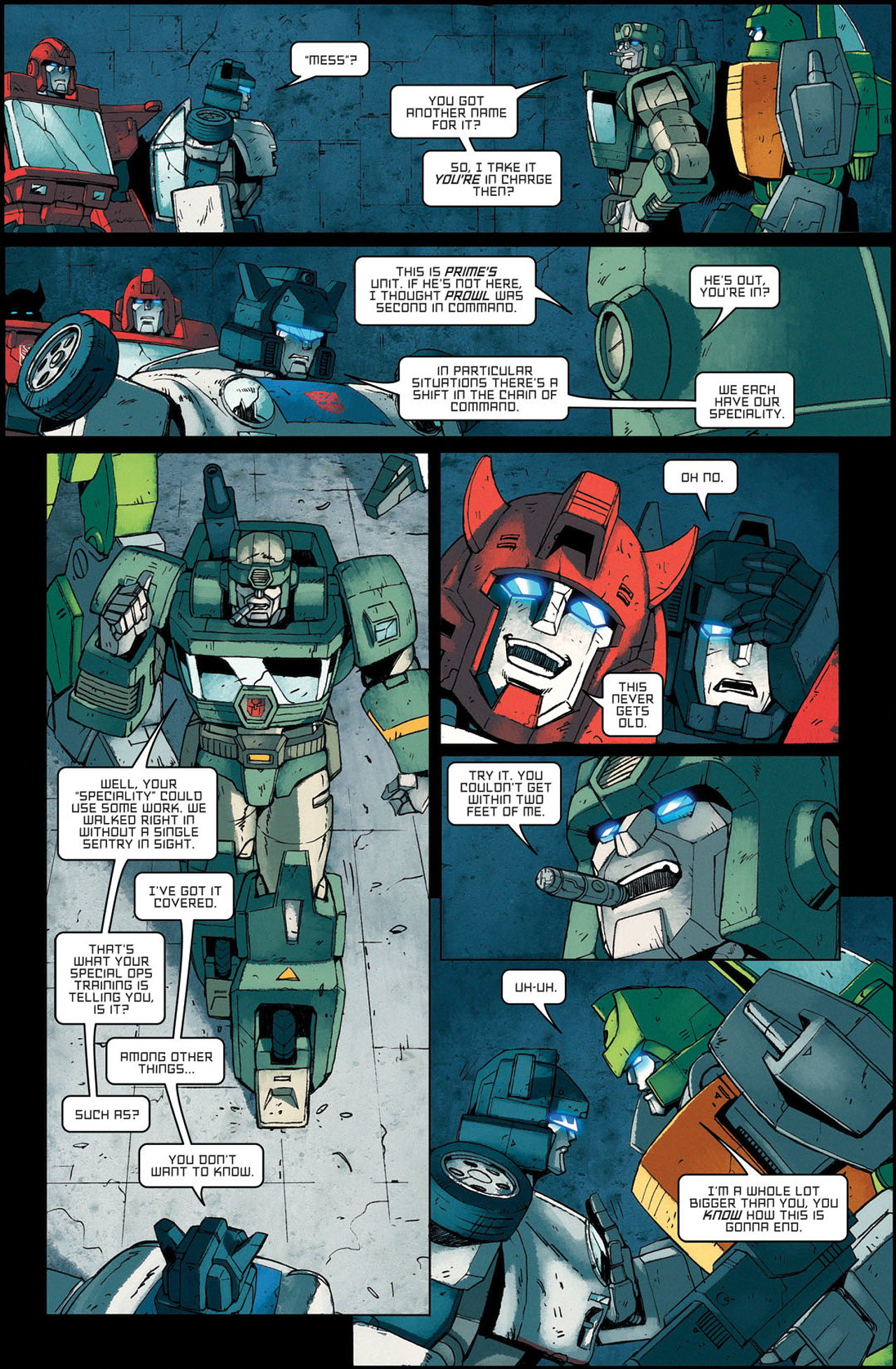 Read online The Transformers: All Hail Megatron comic - Issue #5