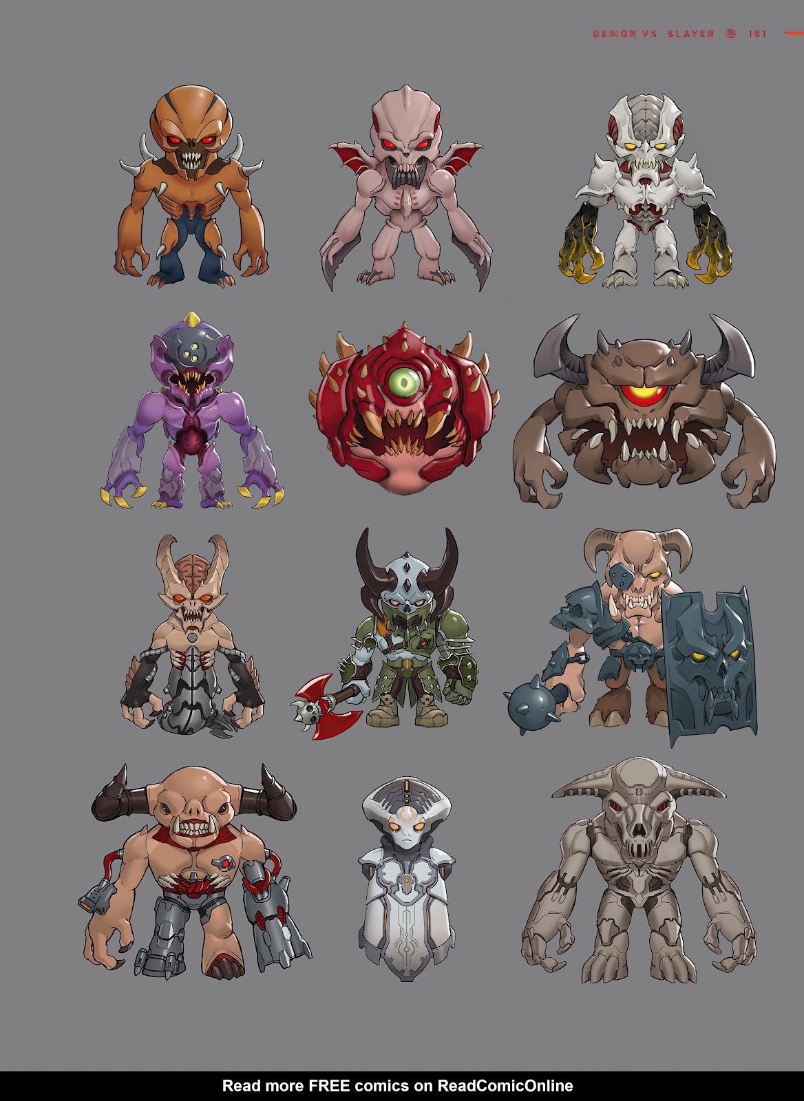 Read online The Art of DOOM Eternal comic - Issue # TPB (Part 2)