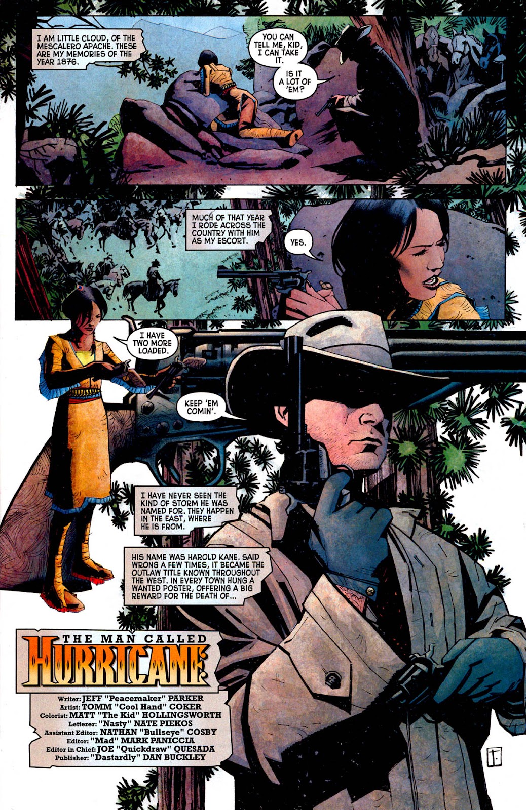 Read online Marvel Westerns: Outlaw Files comic - Issue #Marvel ...