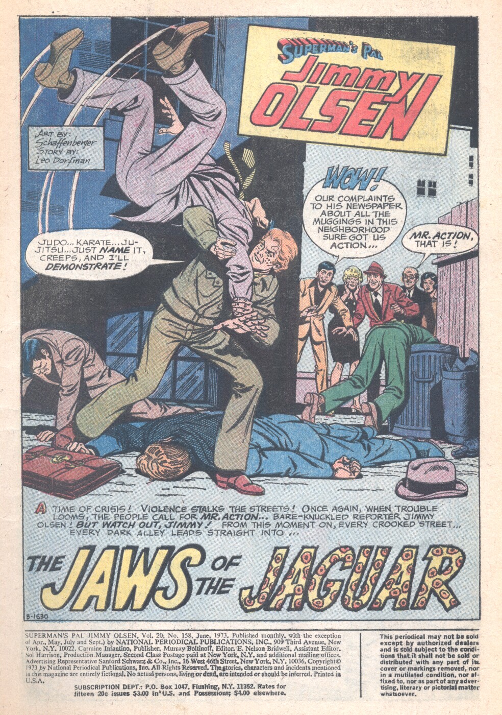 Read online Superman's Pal Jimmy Olsen comic - Issue #158
