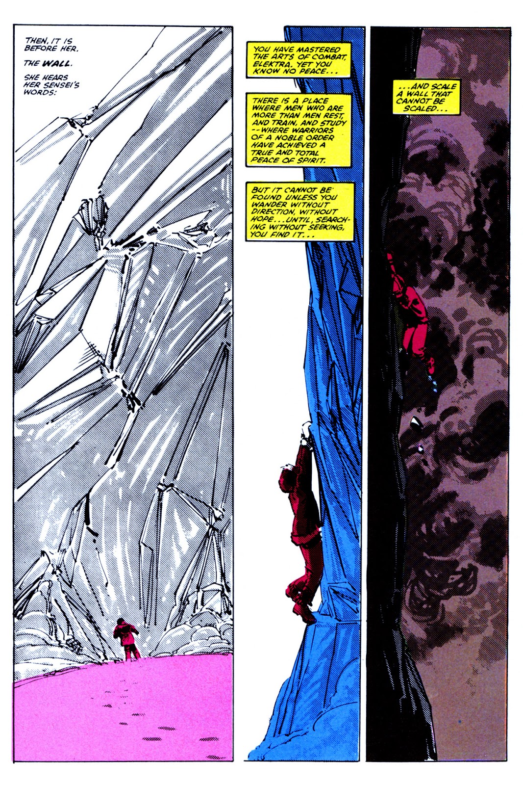 Read online The Elektra Saga comic - Issue #1