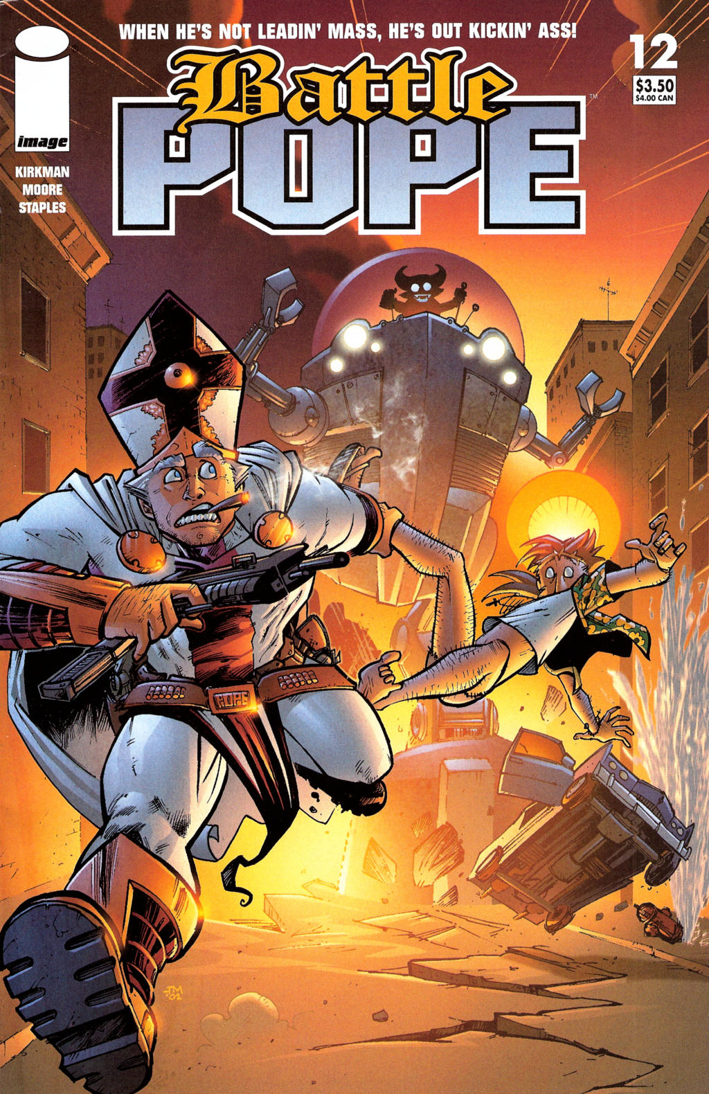 Read online Battle Pope comic - Issue #12