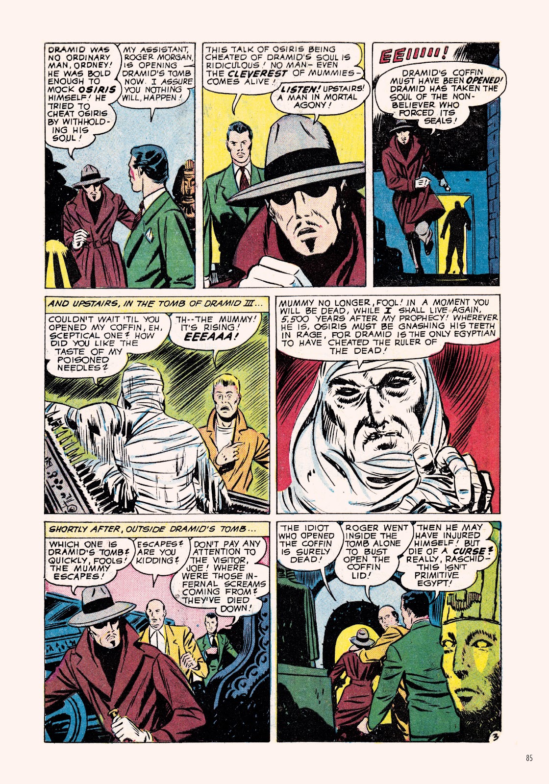 Read online Classic Monsters of Pre-Code Horror Comics: Mummies comic ...