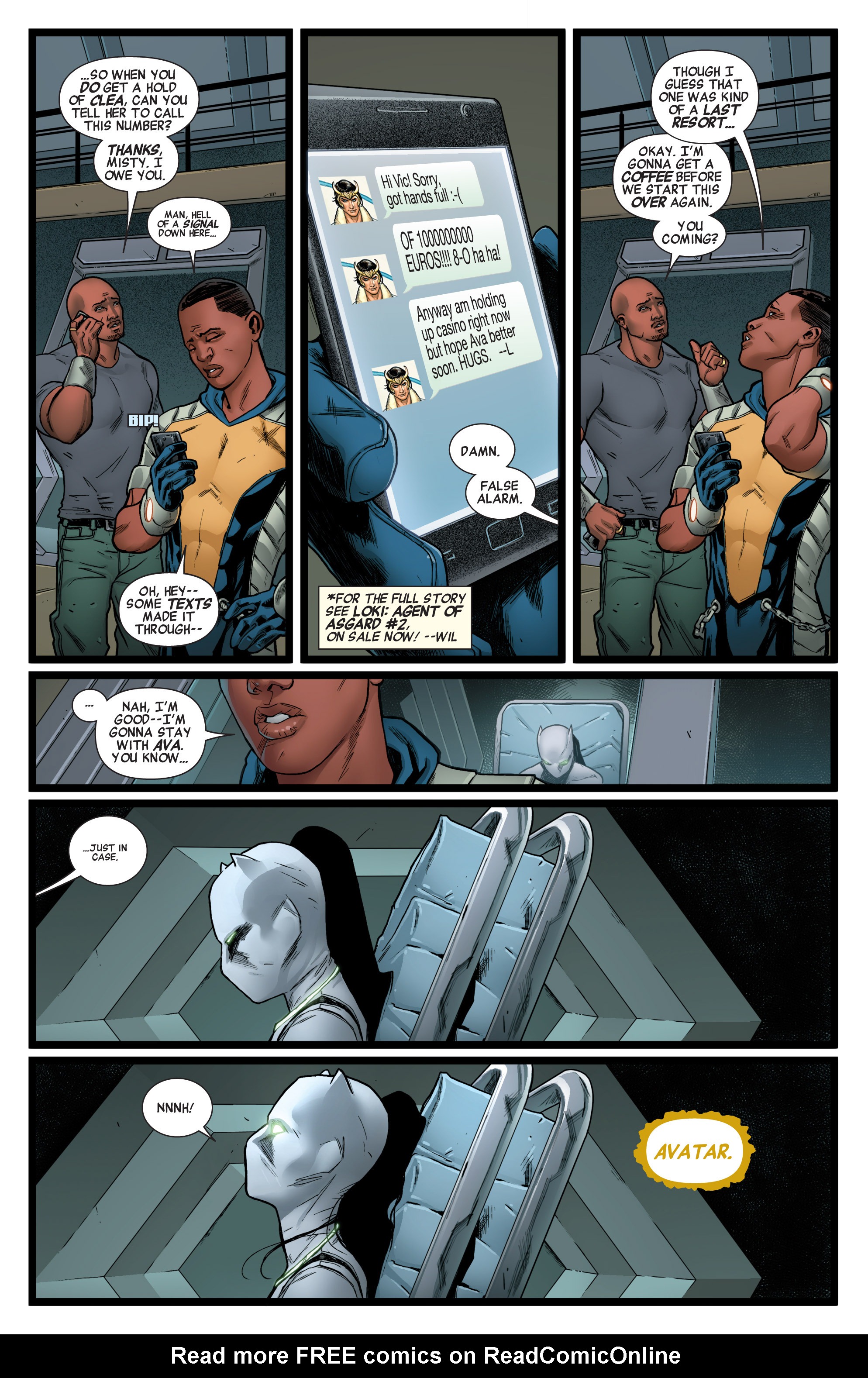 Read online Mighty Avengers comic - Issue #8