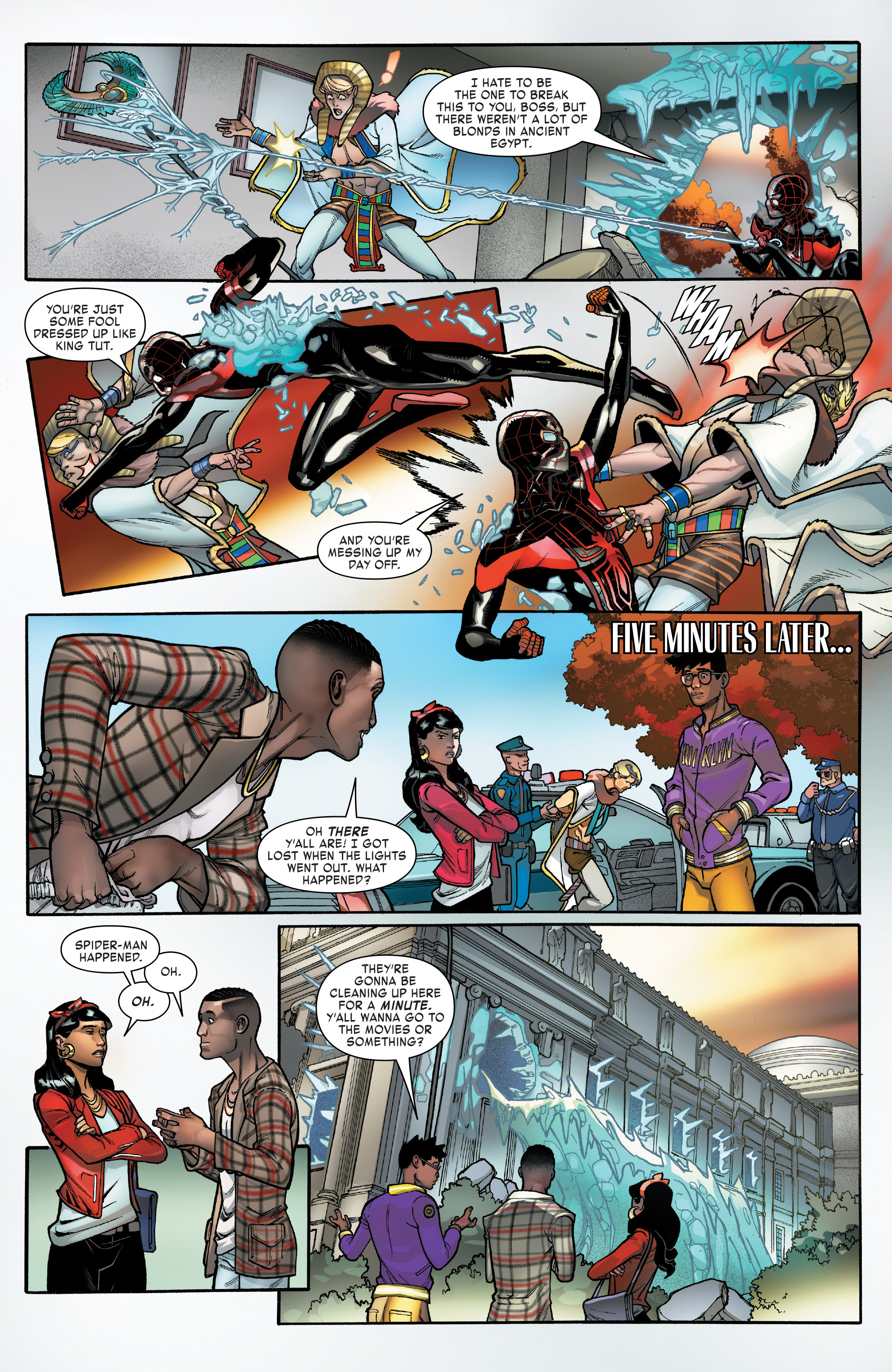 Read online Miles Morales: Spider-Man comic - Issue #4