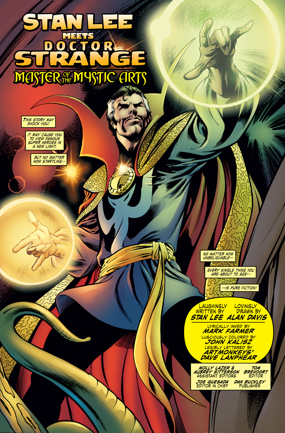 Read online Stan Lee Meets Doctor Strange comic - Issue # Full